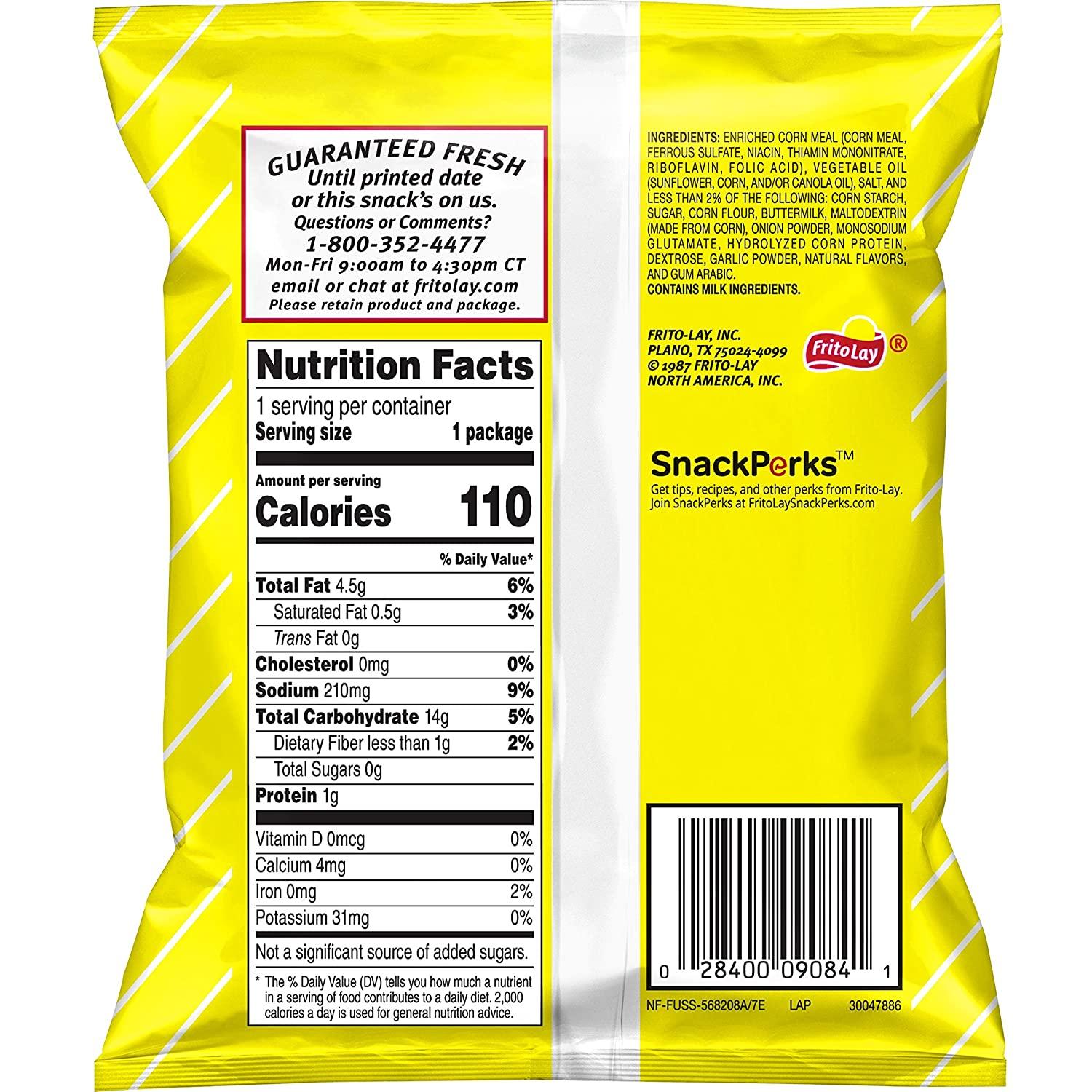 Funyuns Onion Flavored Rings .75 Ounce (Pack of 40)