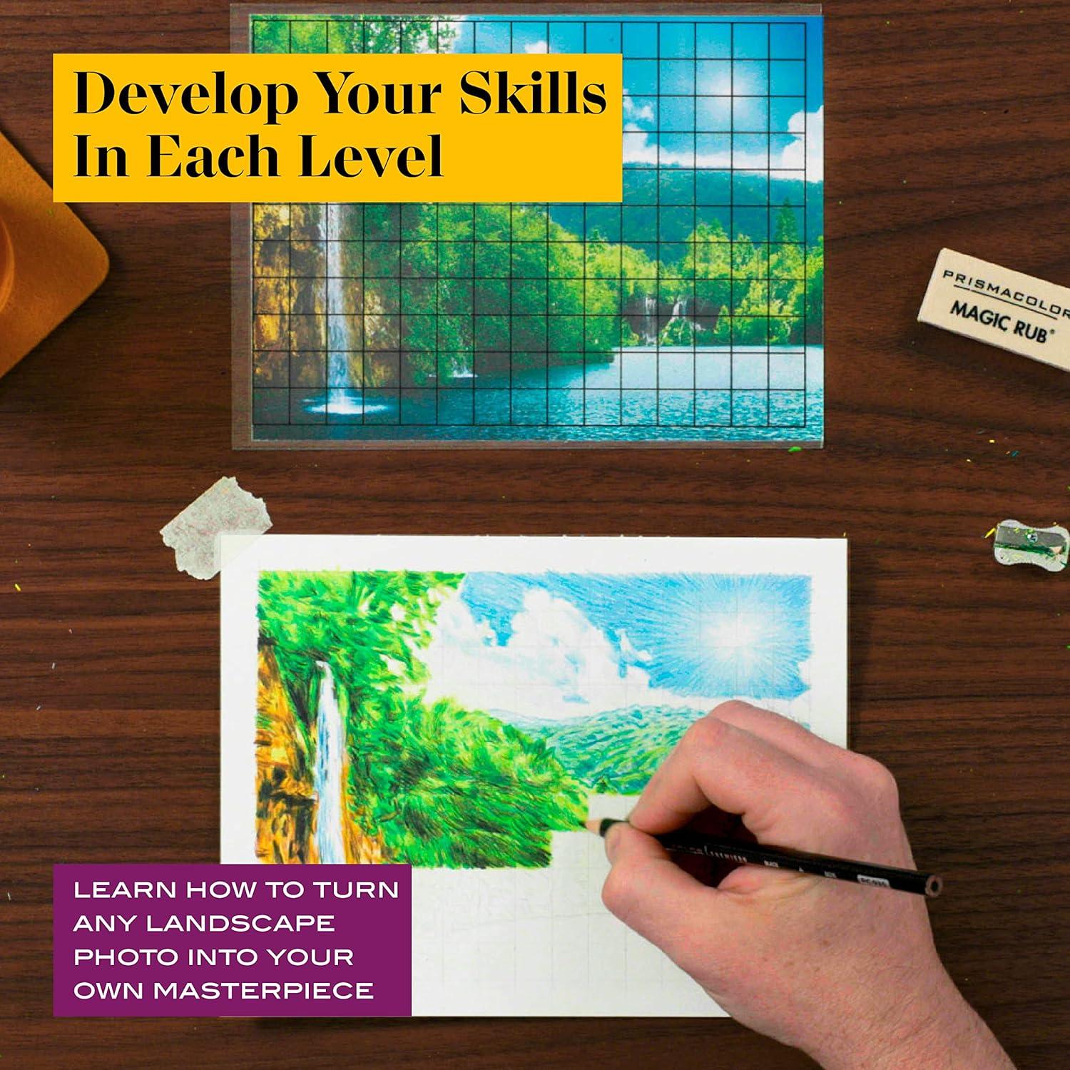 Prismacolor Nature Drawing Set Level 3 - Learn to Draw with Colored ...