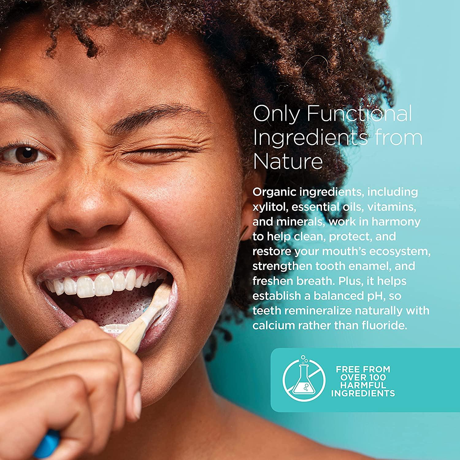 ORL Natural & Organic Toothpaste - Clean, Whiten, Strengthen, Reduce ...