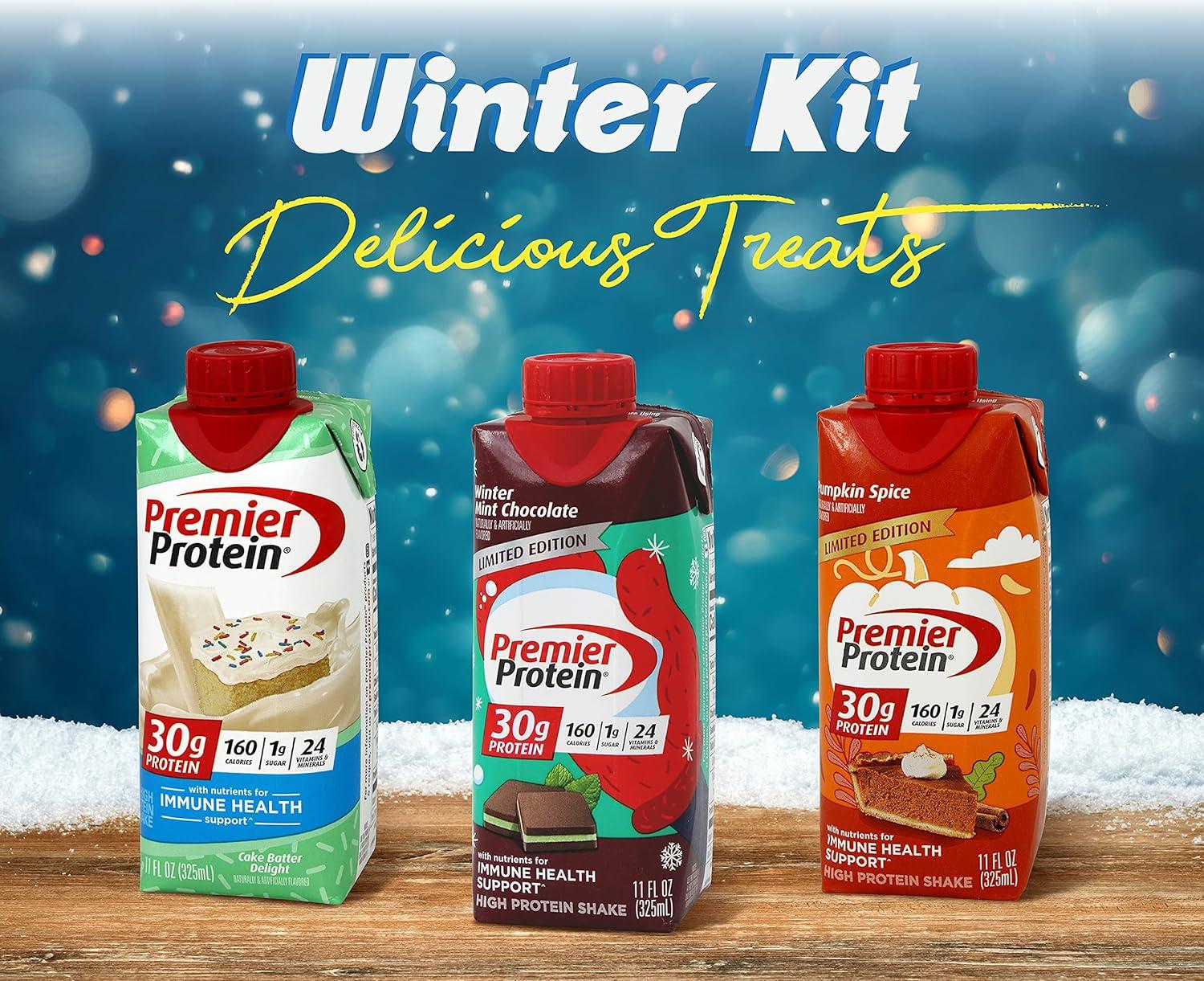 Premier Protein Limited Edition Winter Special Shake Variety Pack ...