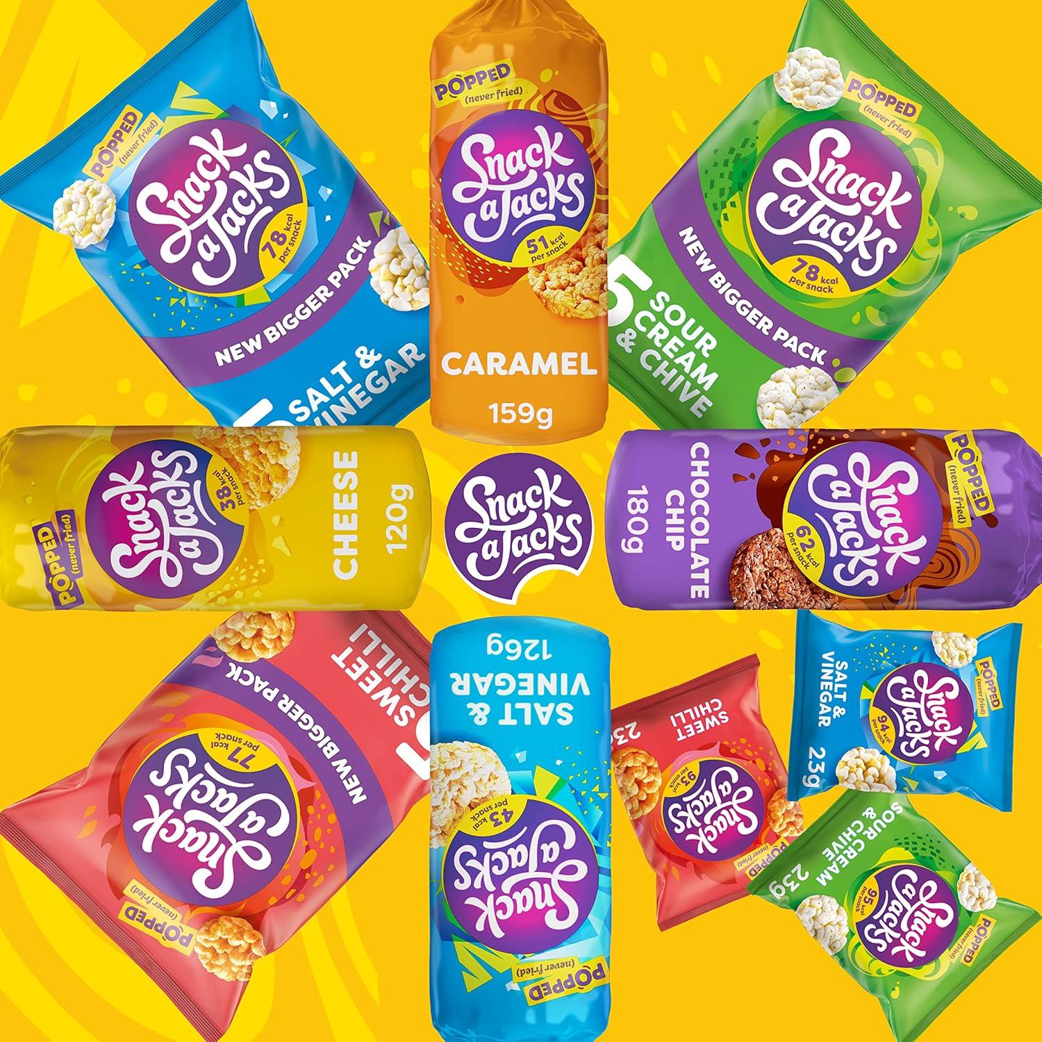 Buy Snack A Jack Choc Chip Jumbo Rice Cakes 180g | International ...