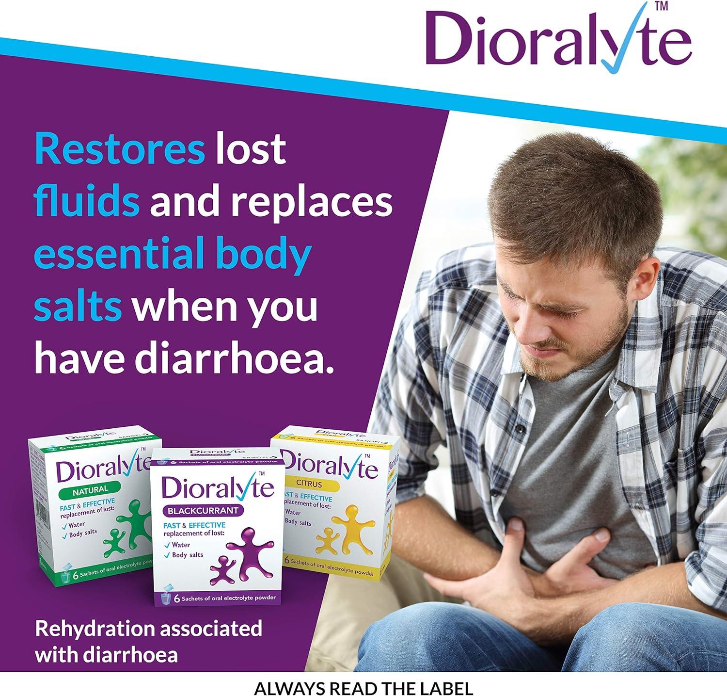 Dioralyte Citrus - Fast Dehydration Relief with Electrolytes ...