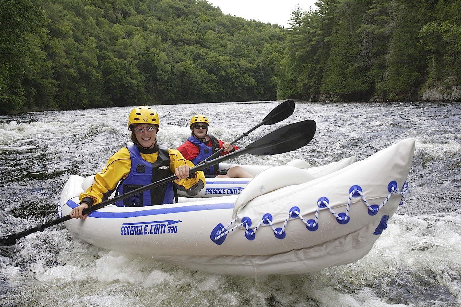 Sea Eagle Inflatable SEC Kayak Seat - Comfortable and Sturdy Option for ...