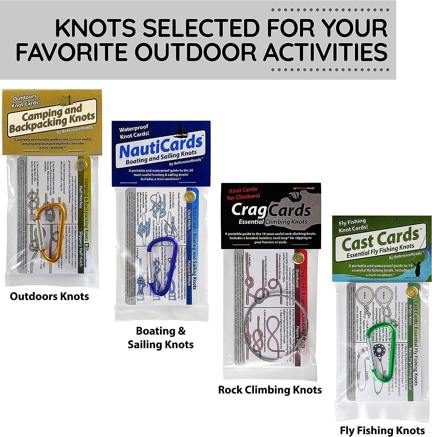 ReferenceReady Lots of Knots Bundle - 57 Essential Knot Cards for ...