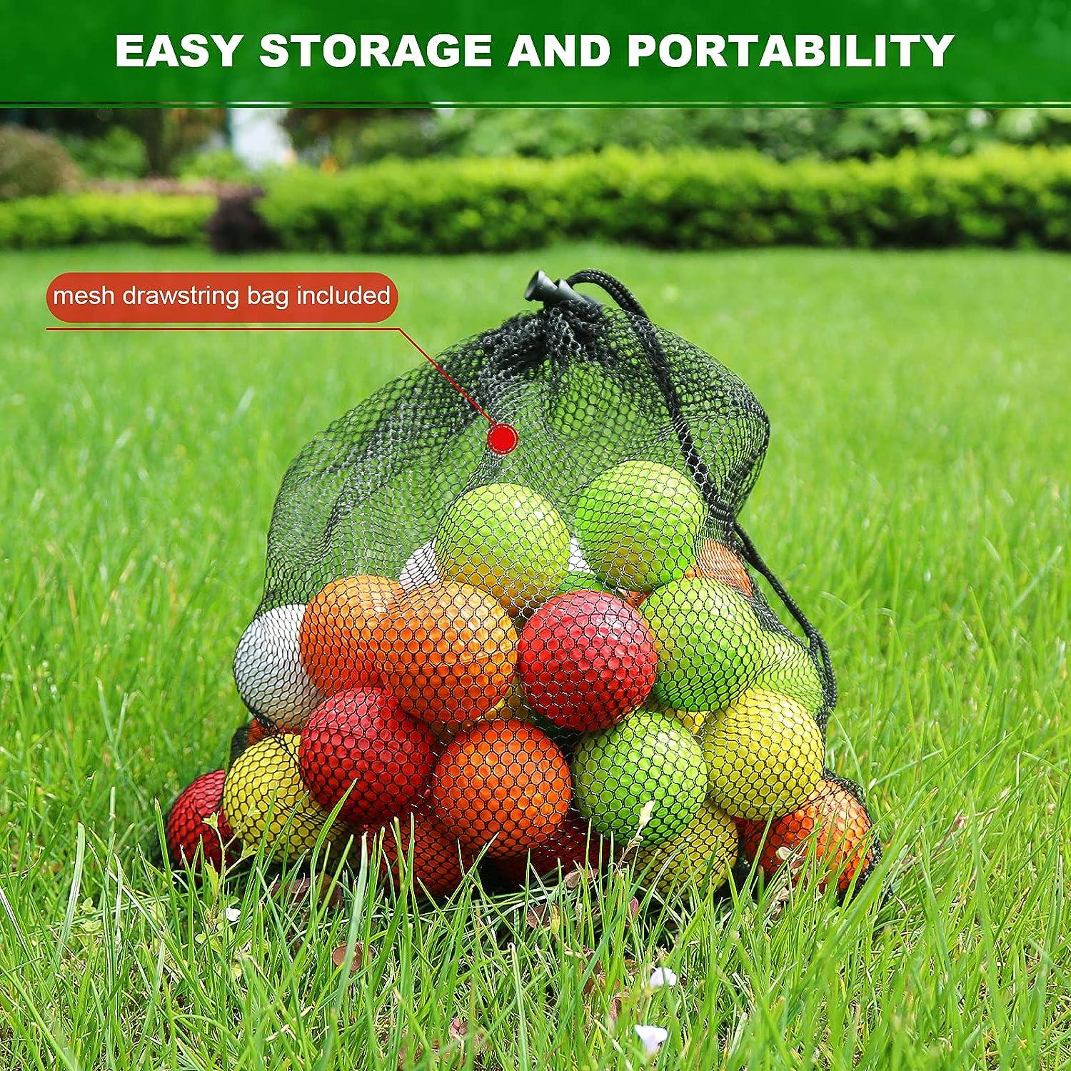 40 Pack Foam Golf Practice Balls - Realistic Feel Limited Flight ...