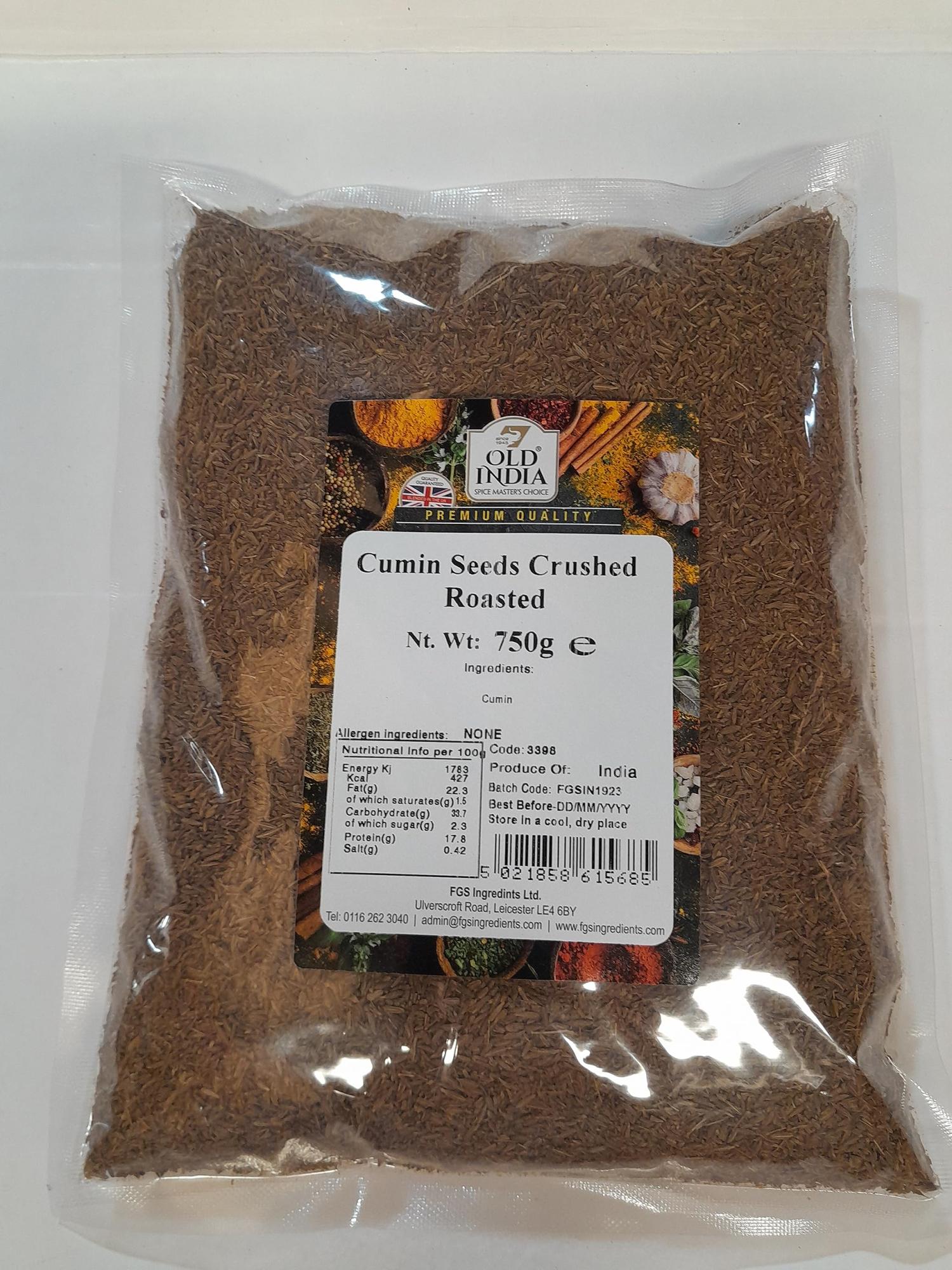Old India Cumin Seeds Crushed Roasted 750g | Buy Now with Express ...