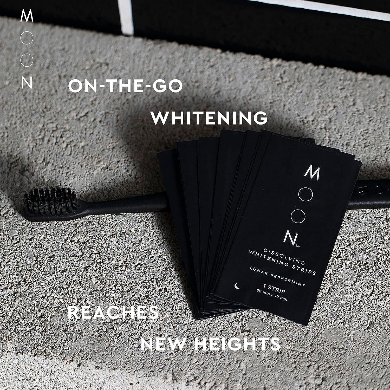 MOON Teeth Whitening Strips - 28 Treatments | 56 Strips | Buy Now with ...