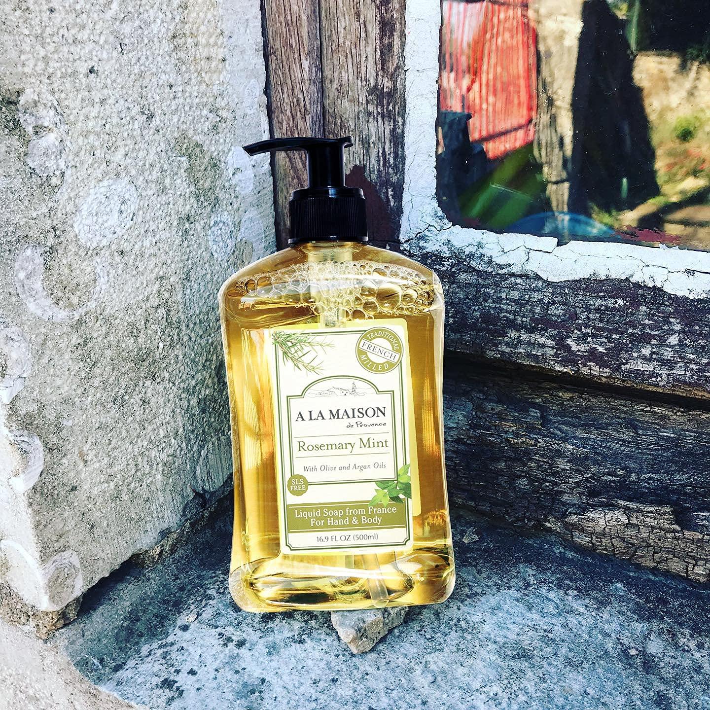 A La Maison Rosemary Mint Hand Soap (3 Pack) - 16.9 Fl Oz ...