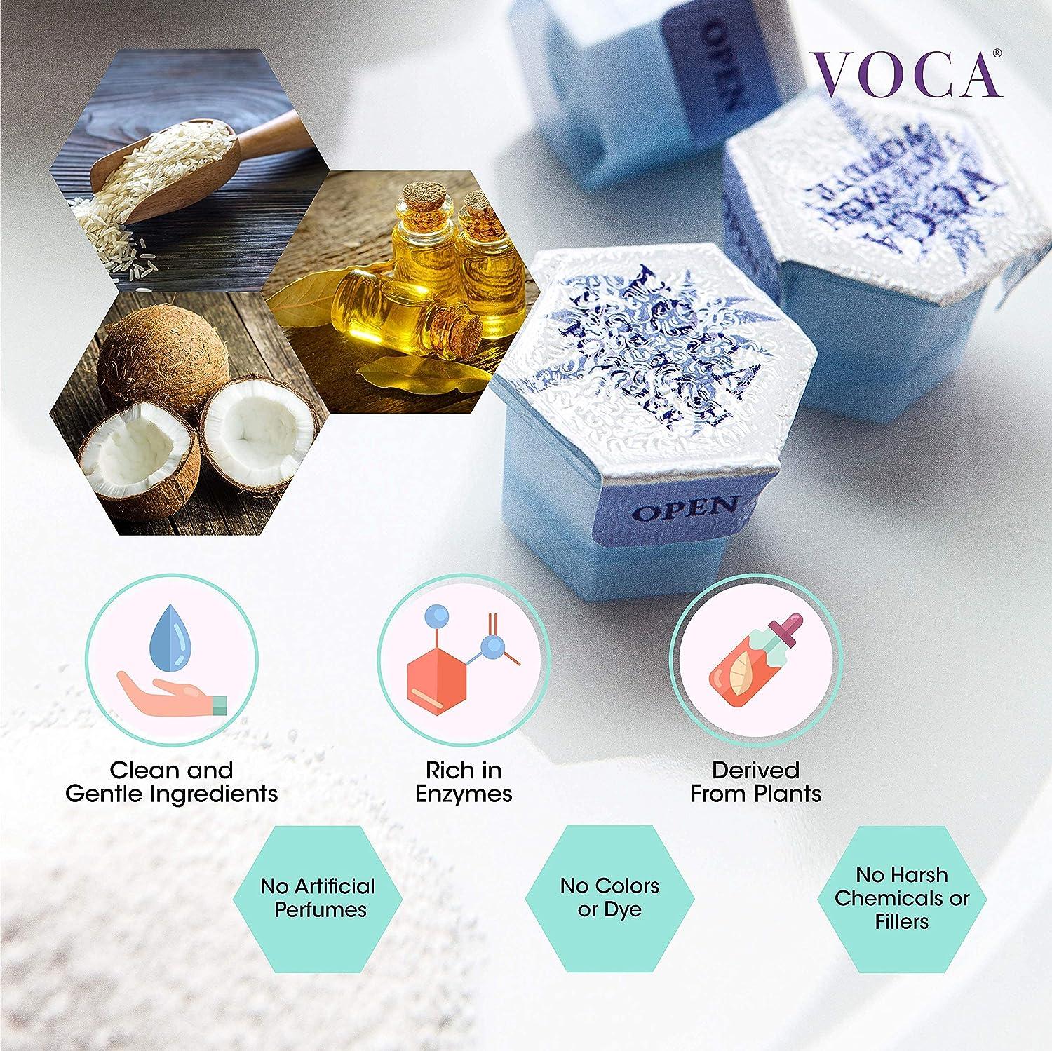 VOCA Face Wash Powder - Enzyme Cleanser for Makeup & Sunscreen Removal ...