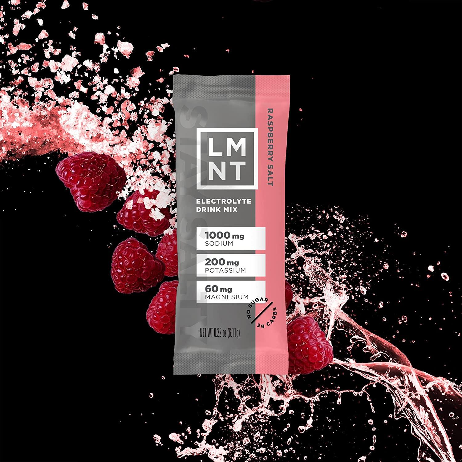 LMNT Keto Electrolyte Powder Packets | Paleo Hydration Powder | No ...