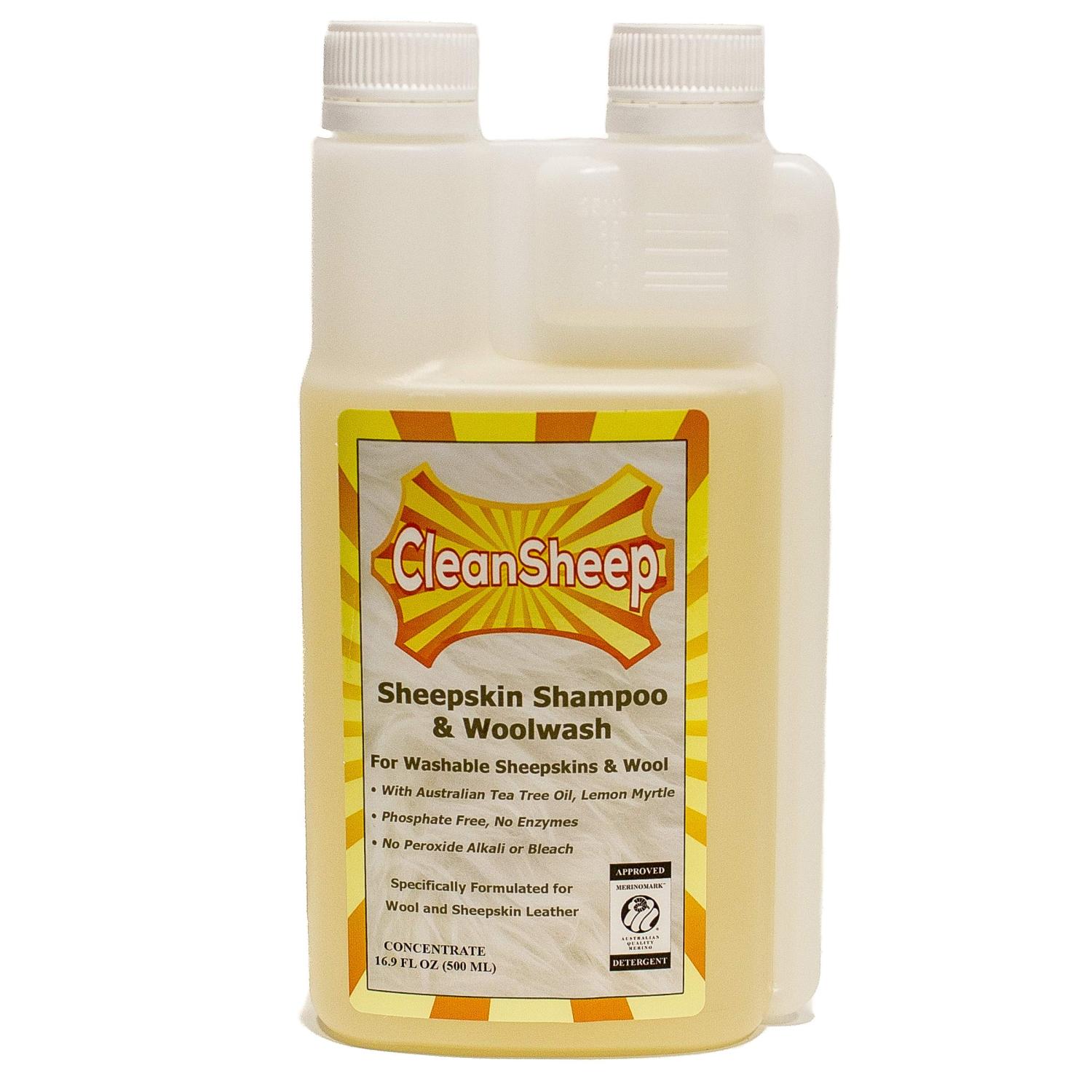 CleanSheep Sheepskin Shampoo & Woolwash Concentrate - Eco-Friendly Care ...