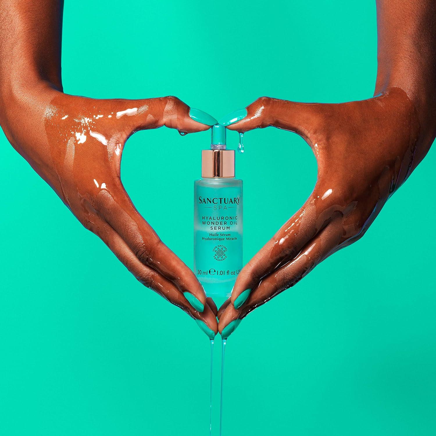 Sanctuary Spa Hyaluronic Wonder Oil Serum 30ml - Facial Oil for Radiant ...