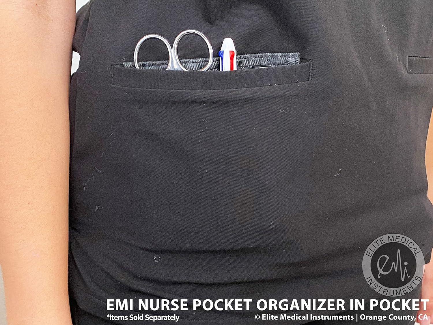 EMI Nylon 5 Pocket Nurse Scrub Organizer - PINK (EAO-314-P) | Buy Now ...