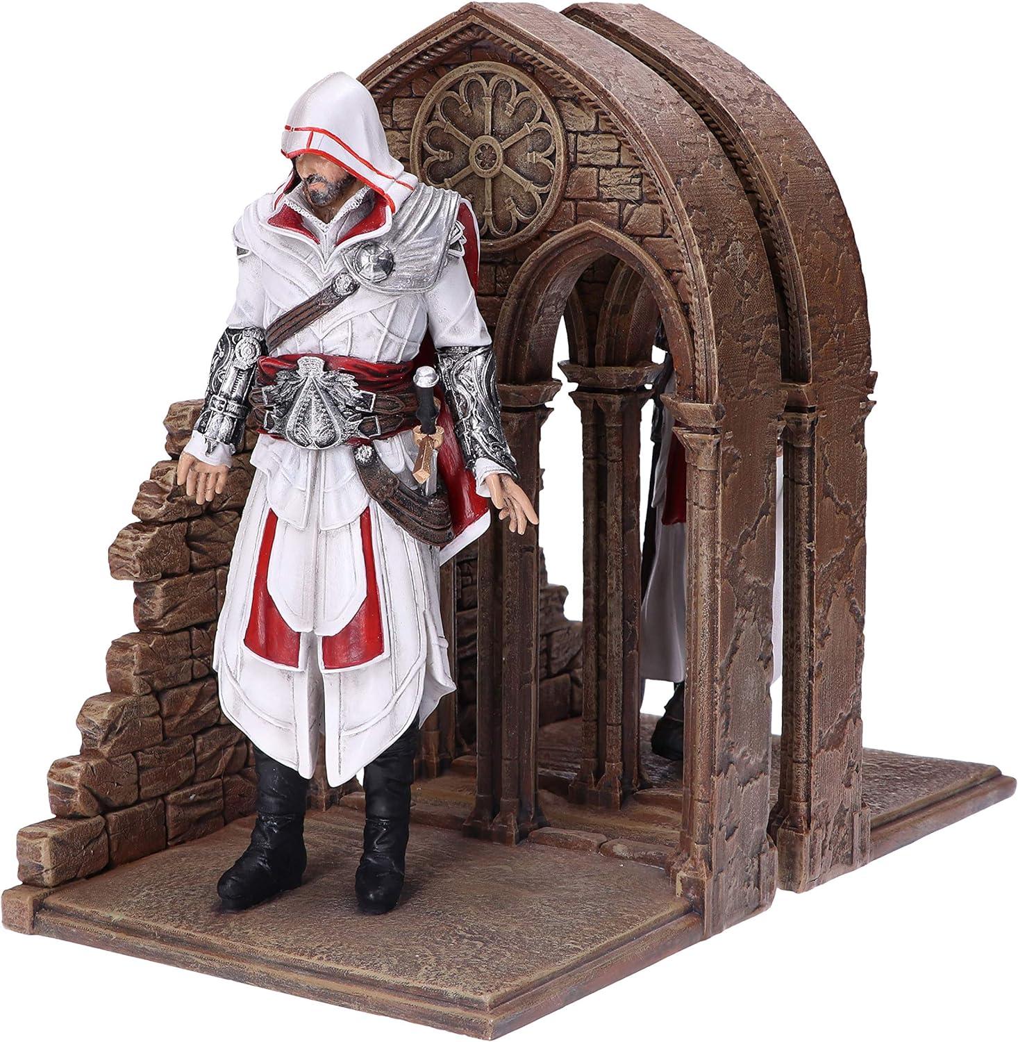 Shop Nemesis Now Official Assassins Creed Altair & Ezio Library Gaming ...