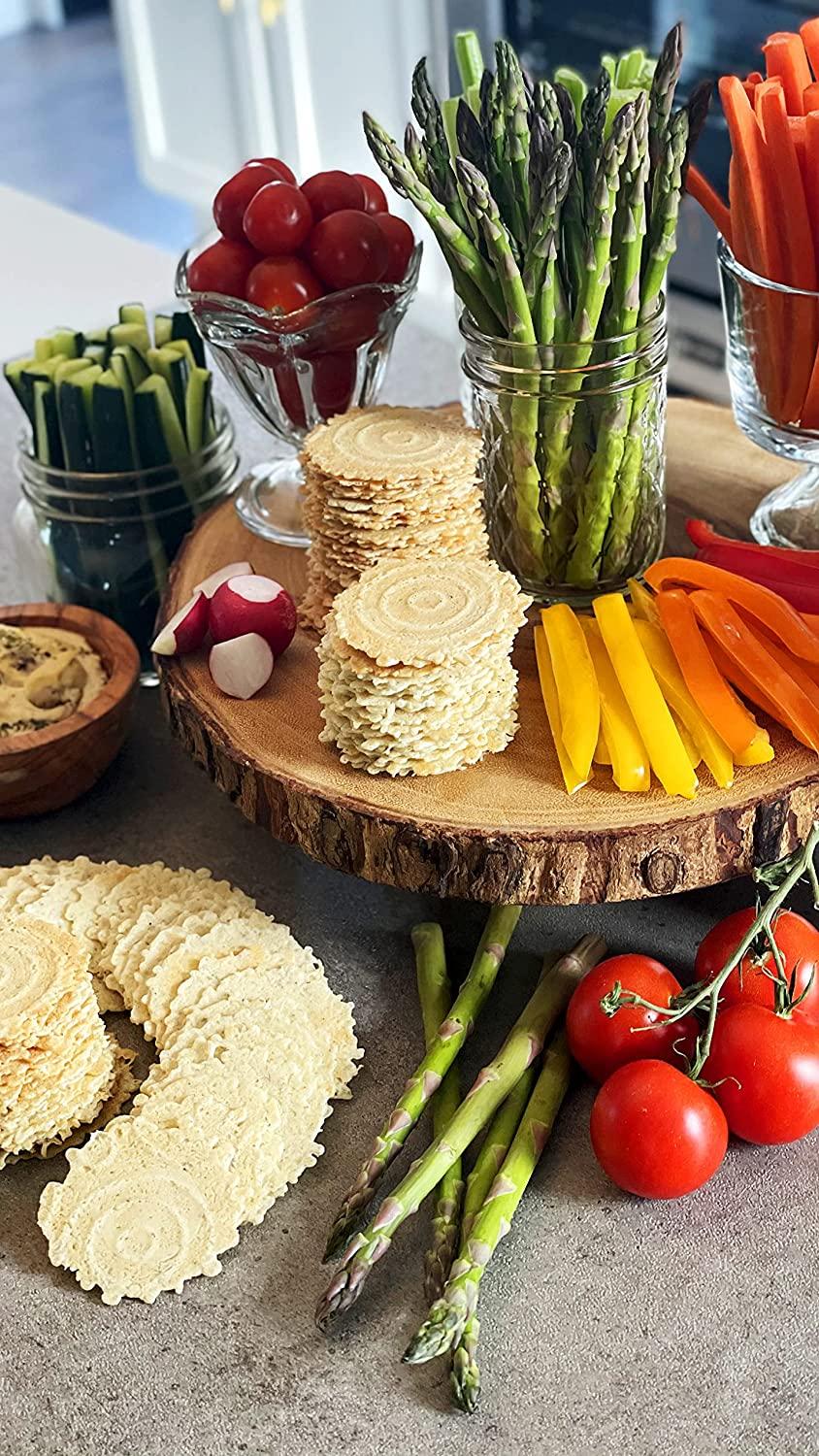 34 Degrees Original Crisps | Thin & Crunchy 6 Pack (4.5oz Each) | Light ...