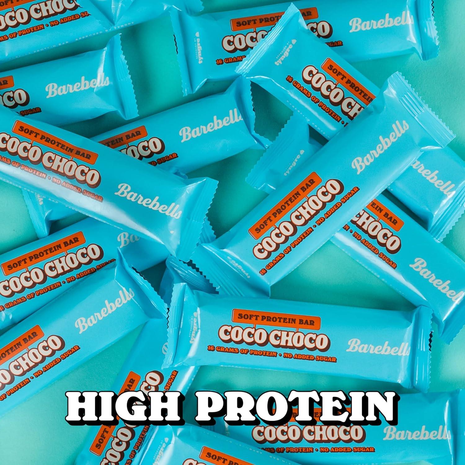 Buy Barebell's Coco Choco Protein Bar - 16g Protein Low Sugar Palm Oil ...