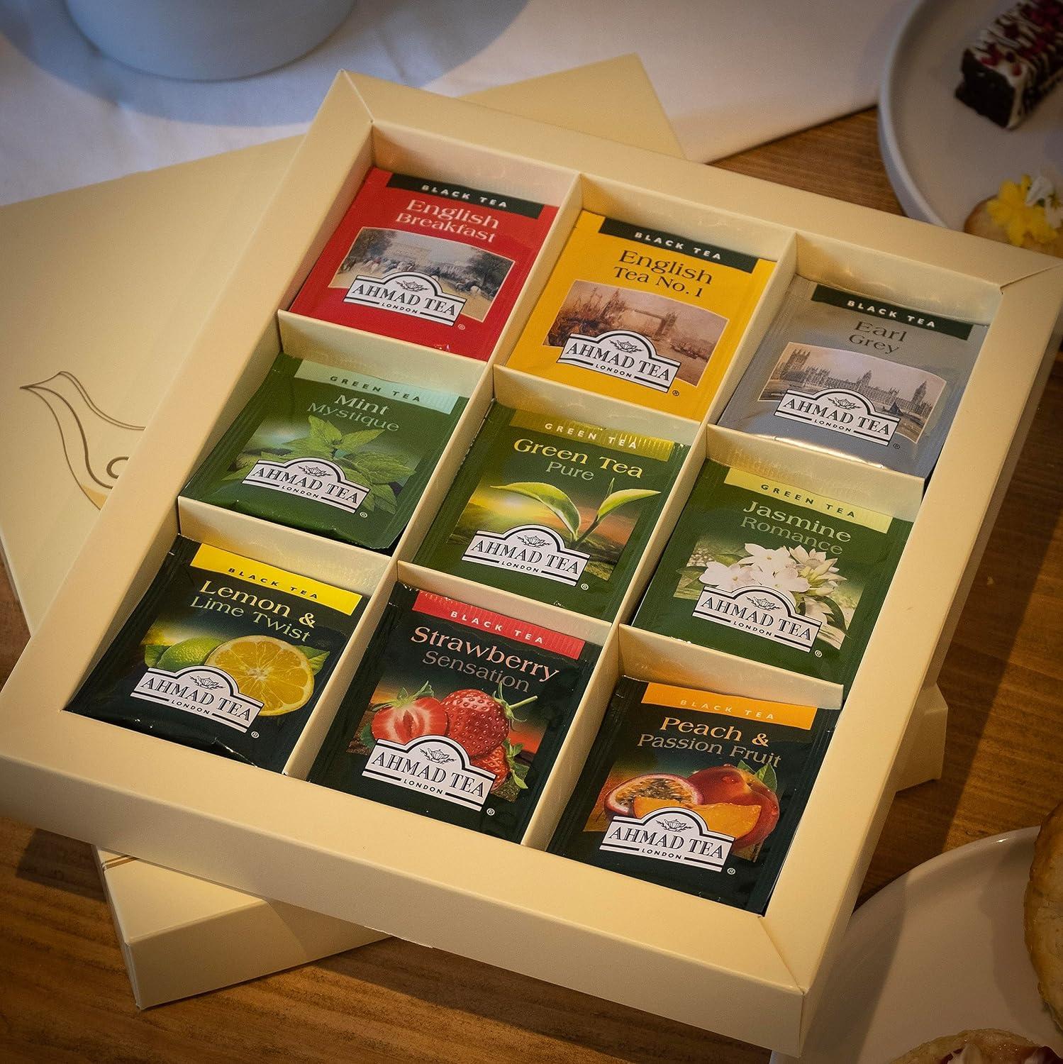 Ahmad Tea Afternoon Tea Selection Pack | Black, Green, and Fruit Teas ...