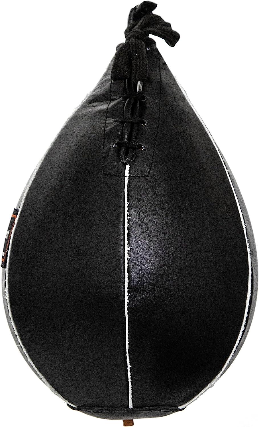 Pro Impact Leather Speed Bag | Pear Shaped for Boxing, MMA & Muay Thai ...