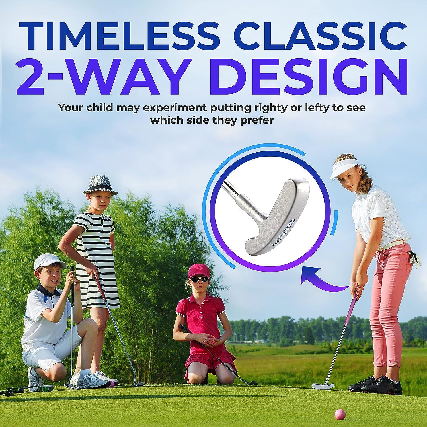 Golfling Kids Putter Set - Junior Golf Putter for Ages 3-8 - Two Way ...