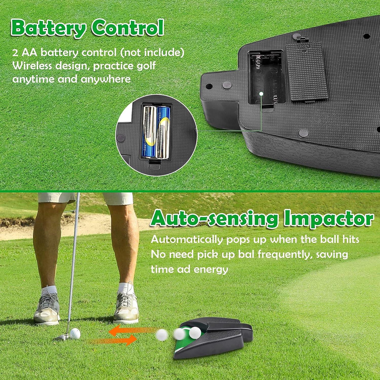 Automatic Golf Putting Machine - Practice Aid for Indoor/Outdoor Use ...