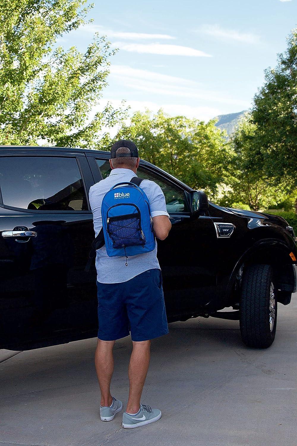 Blue Coolers Blue Seventy-Two Emergency Backpack Survival Kit - 72 Hour ...