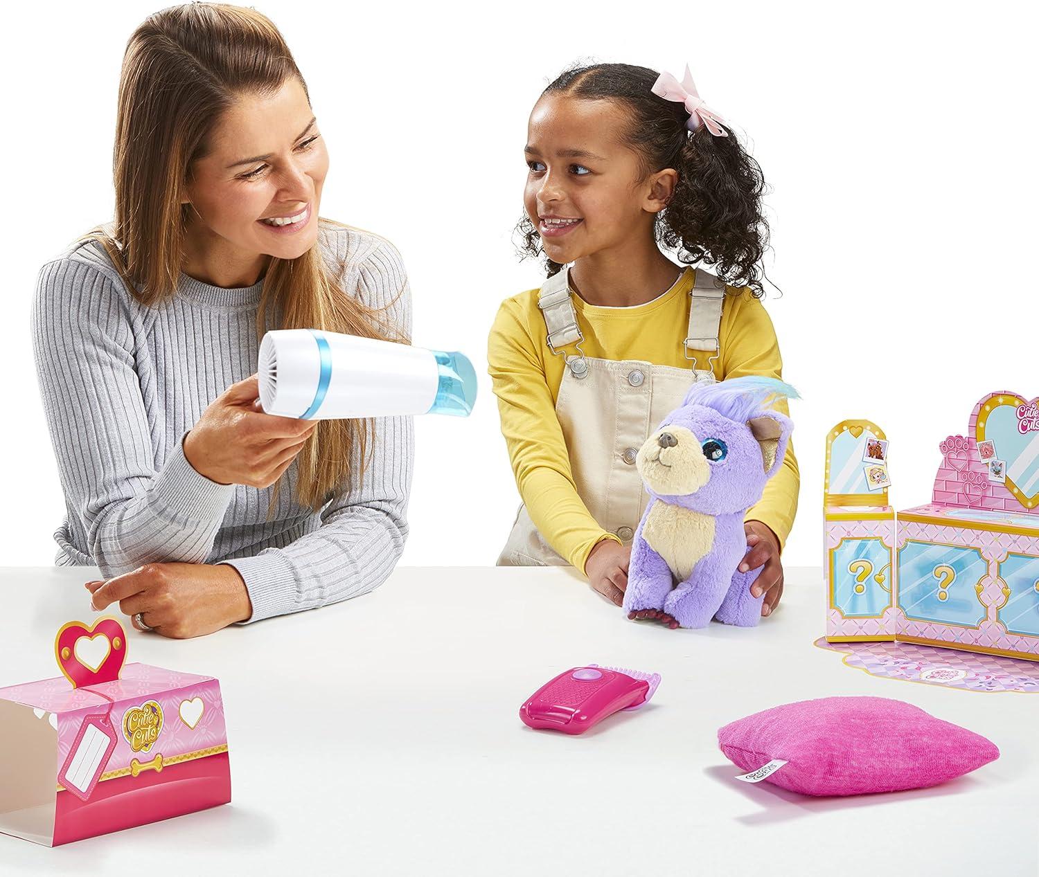 Little Live Pets Scruff-a-Luvs Cutie Cuts Purple Plush - Shave, Reveal ...