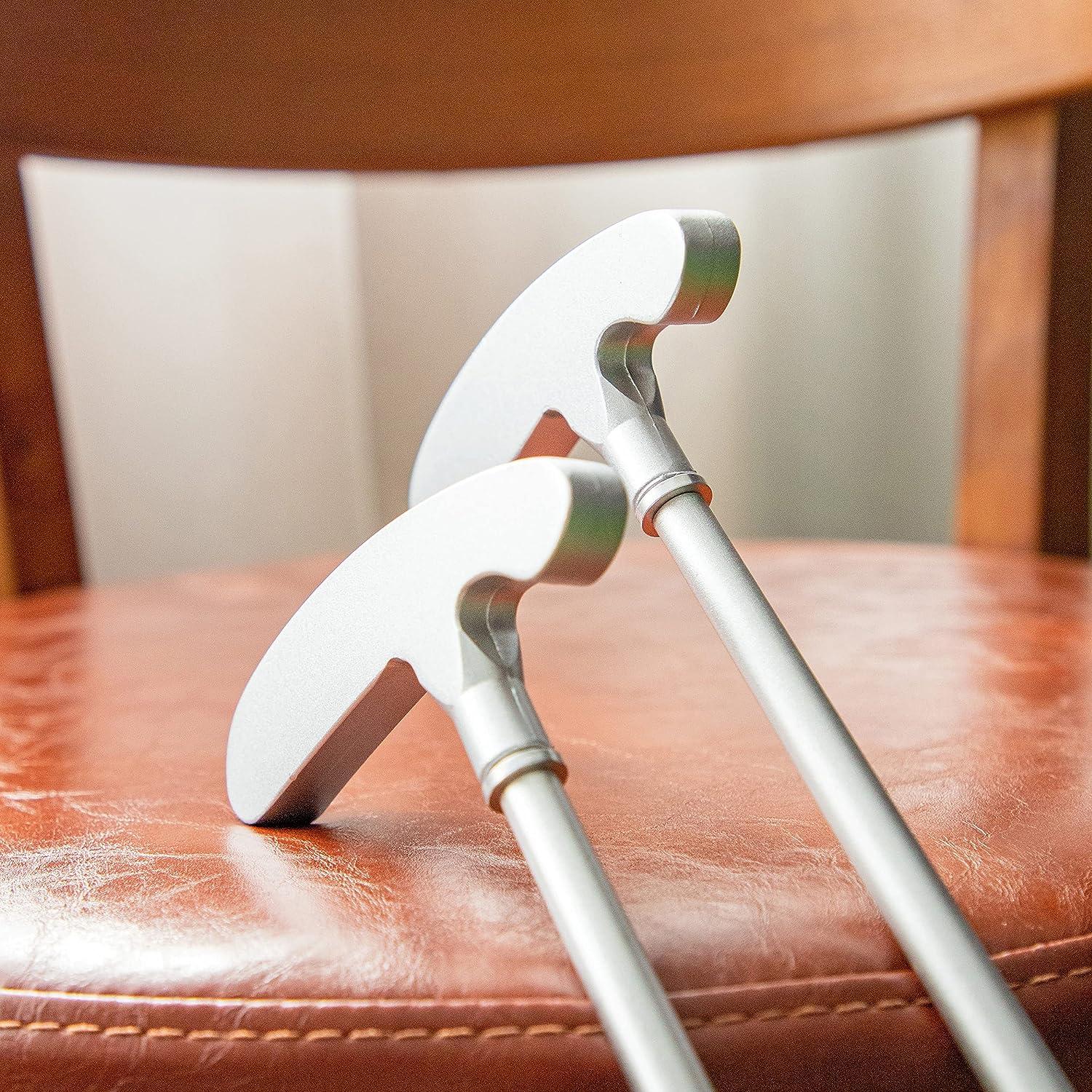 PLAYEAGLE Stainless Steel Mini Golf Putter - 34 Two-Way Club for Men ...