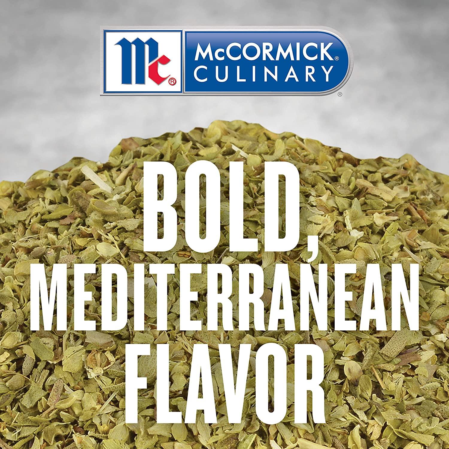 McCormick Culinary Mediterranean Oregano Leaves 5 oz - Premium Dried ...