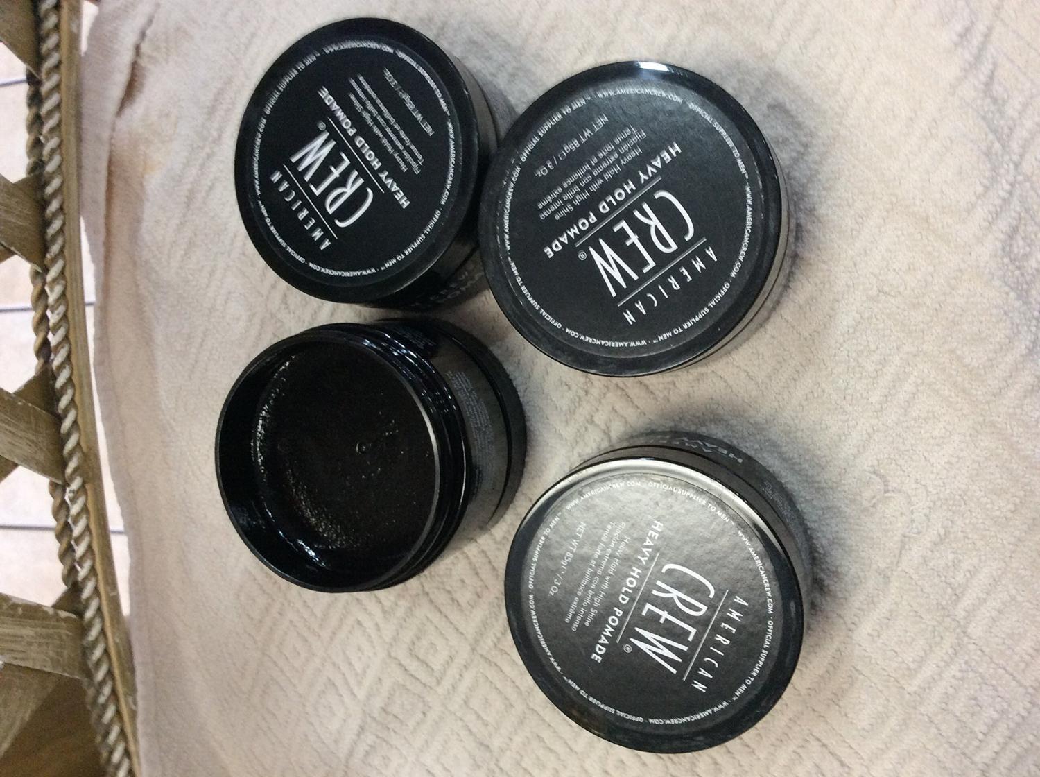 American Crew Heavy Hold Pomade 3 oz (4 Pack) - Strong Hold Hair ...