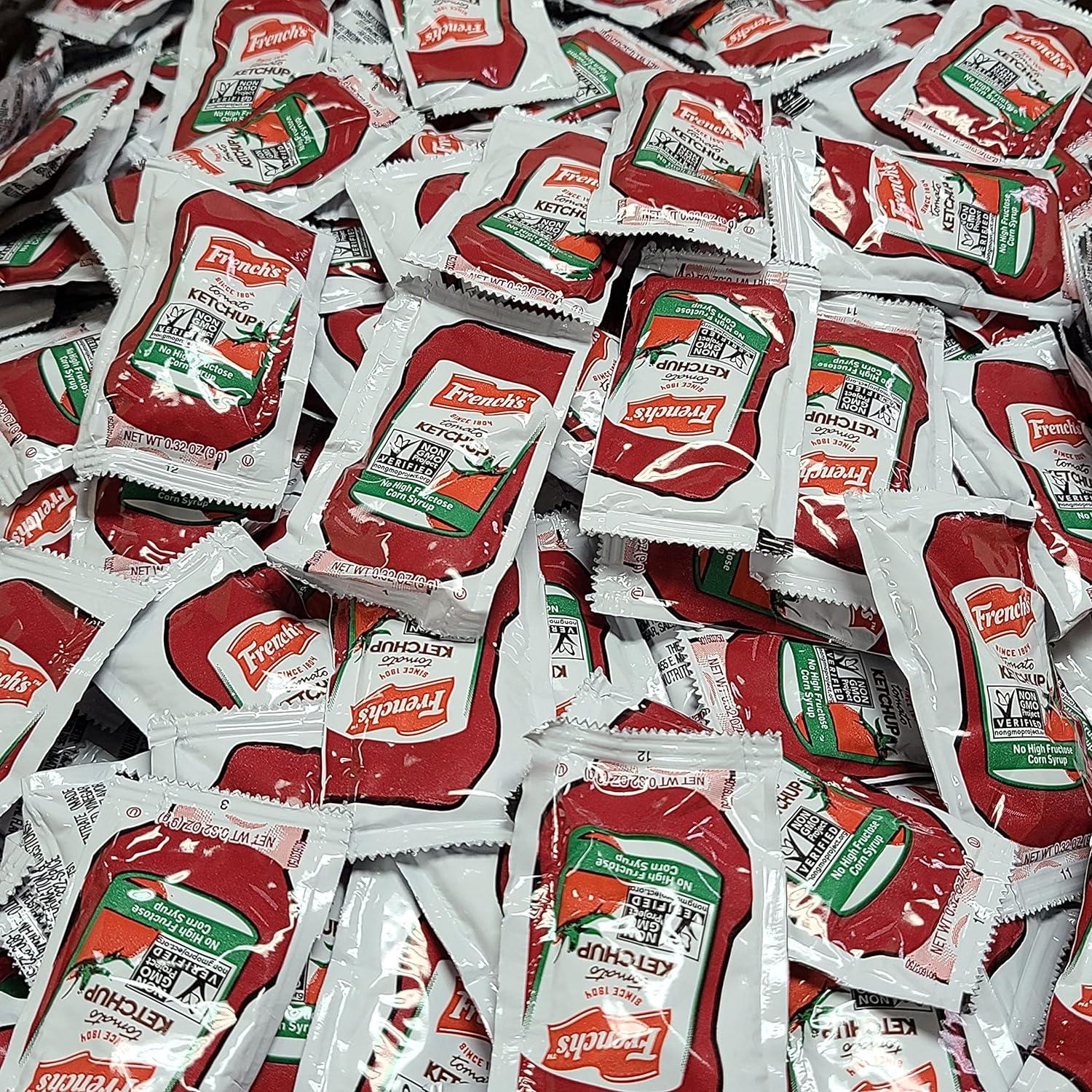 Condiment Packets Bundle with Eco-Friendly Knife - 60 Piece Set for ...