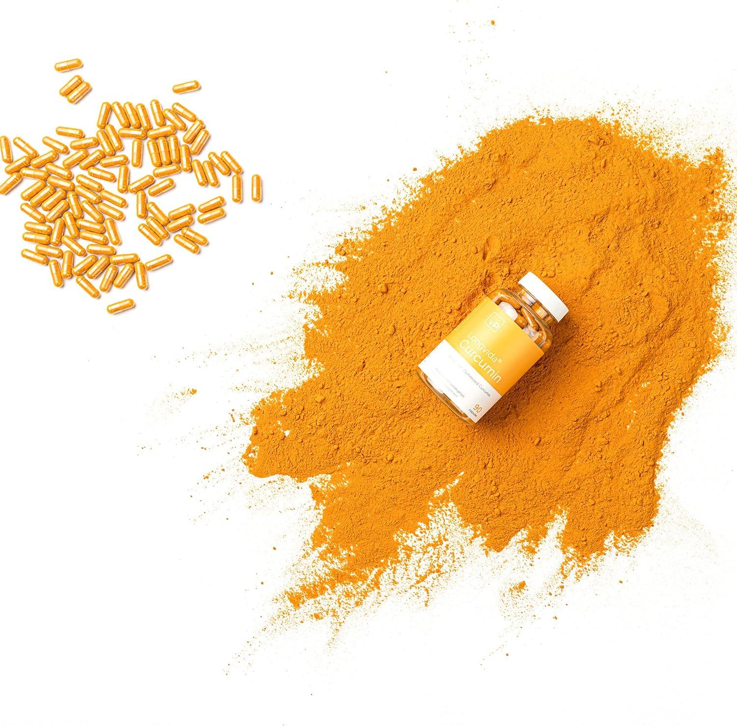 Longvida Curcumin 400mg x 90 Capsules - Enhanced Bioavailability ...