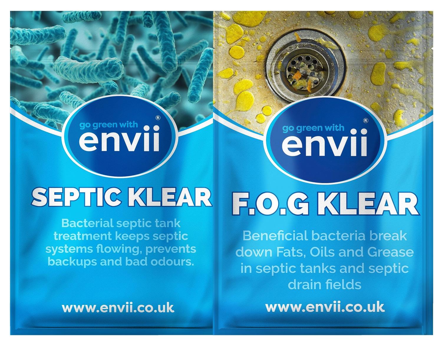 Envii Annual Septic Tank Treatment - Septic Tank Cleaner & Fats Oils ...