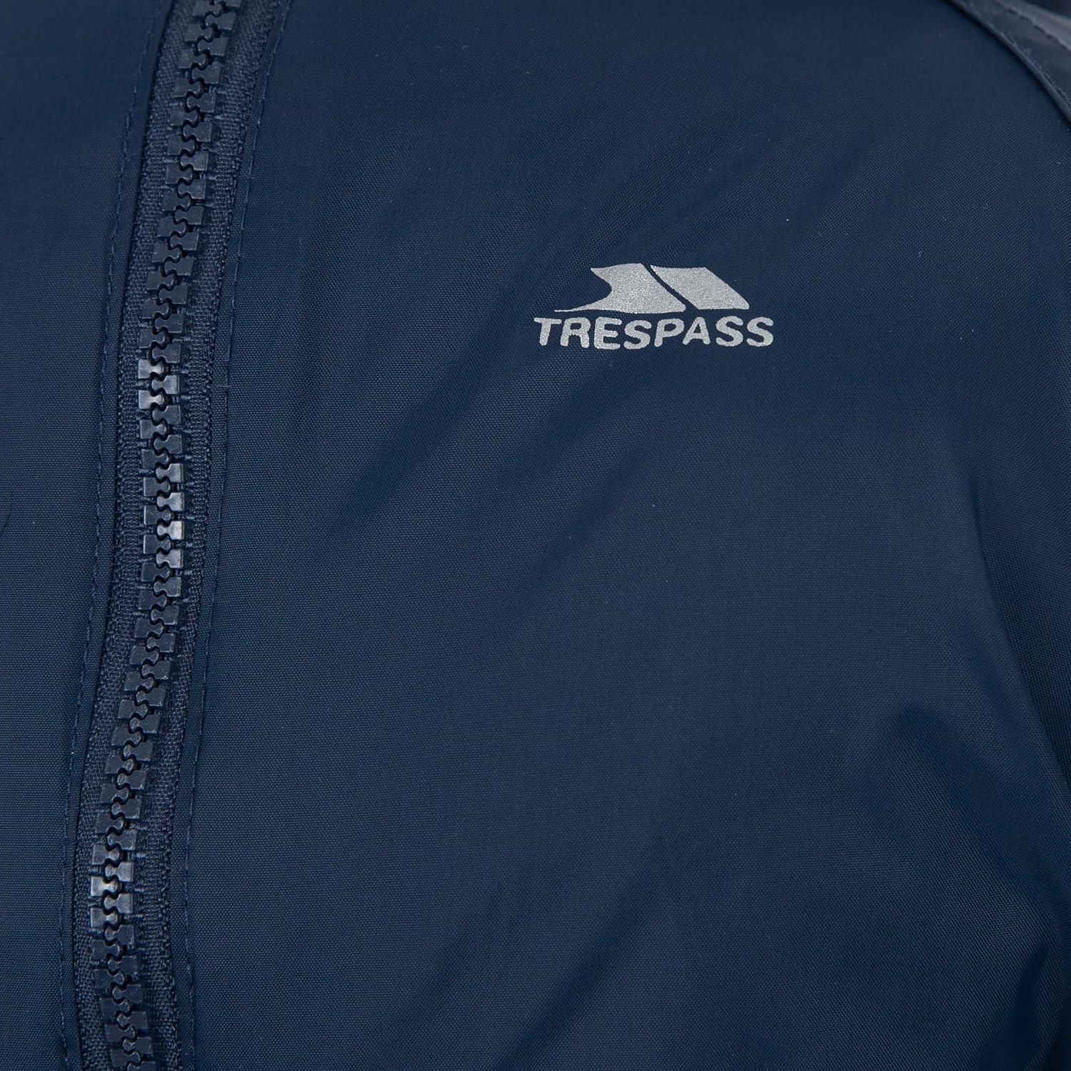 Trespass Kids' Waterproof Rain Suit 7-8 Navy - Drip Drop Outdoor ...