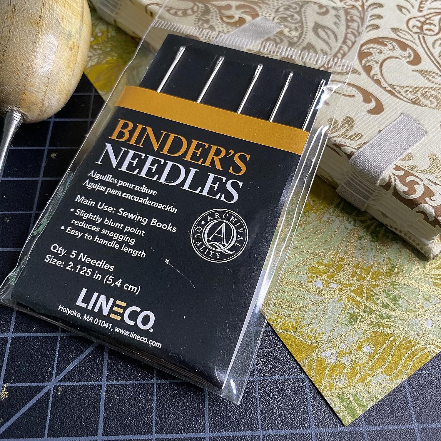 Lineco Book Binding Stainless Steel Needles Package of 5 (870-887 ...