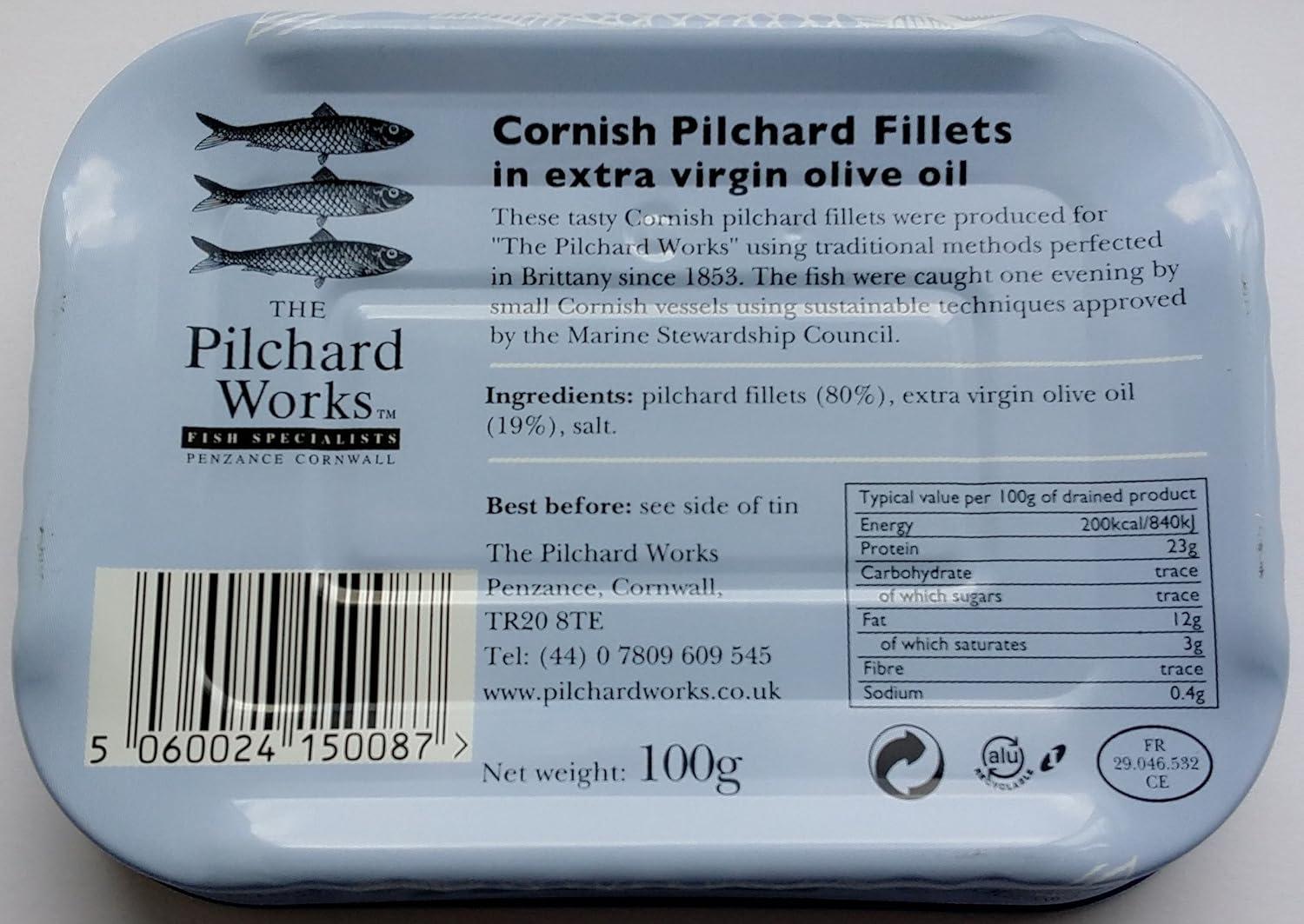 MSC Cornish Sardine Fillets in Olive Oil 1400g - Sustainable Seafood ...