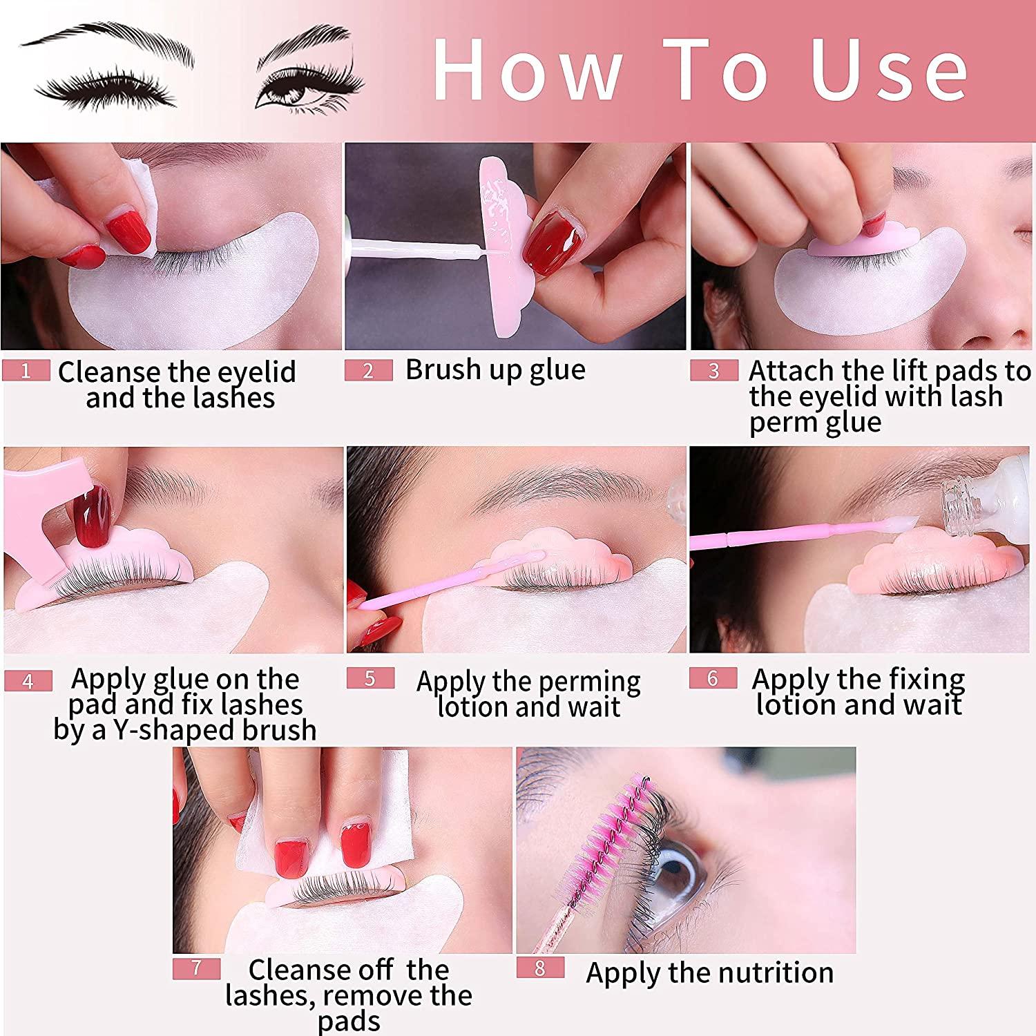 Ysen Professional Lash Lift Kit - Semi-Permanent Curling Perming Wave ...