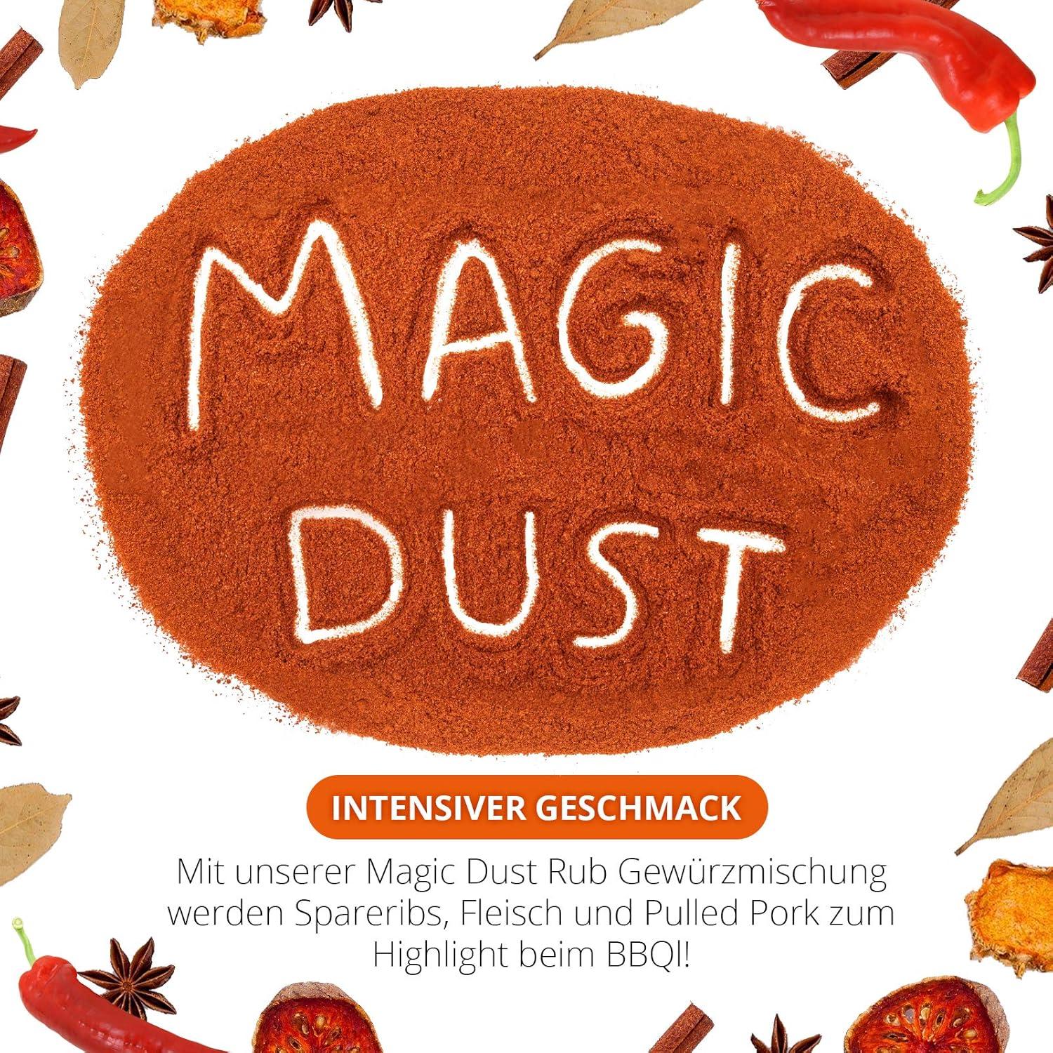 Magic Dust 750g BBQ Rub - Premium Grilling Spice Mix for Meat Vegetables & Dips | XXL Advantage ...