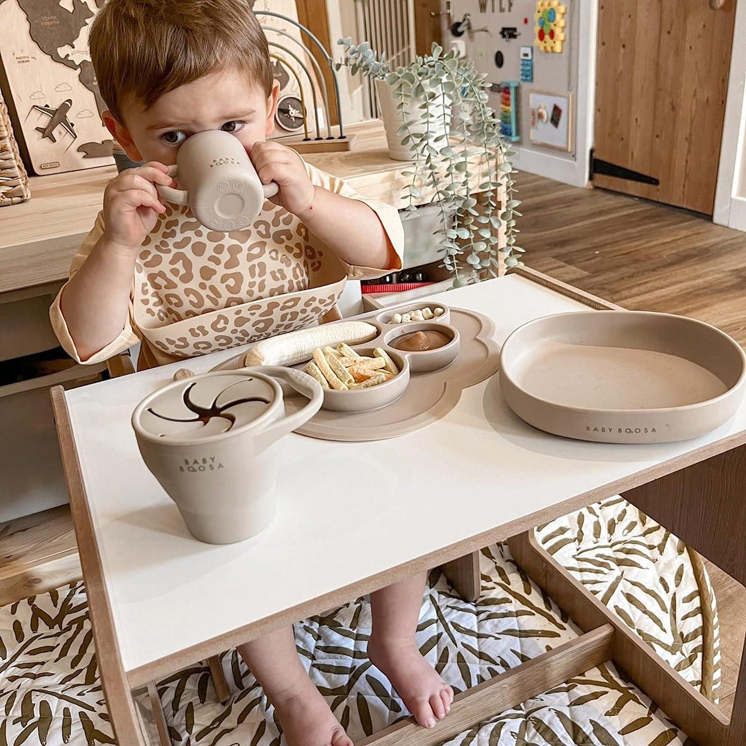 Baby Boosa Surprise Snack Pot - Dentist-Developed No-Spill Cup for On ...