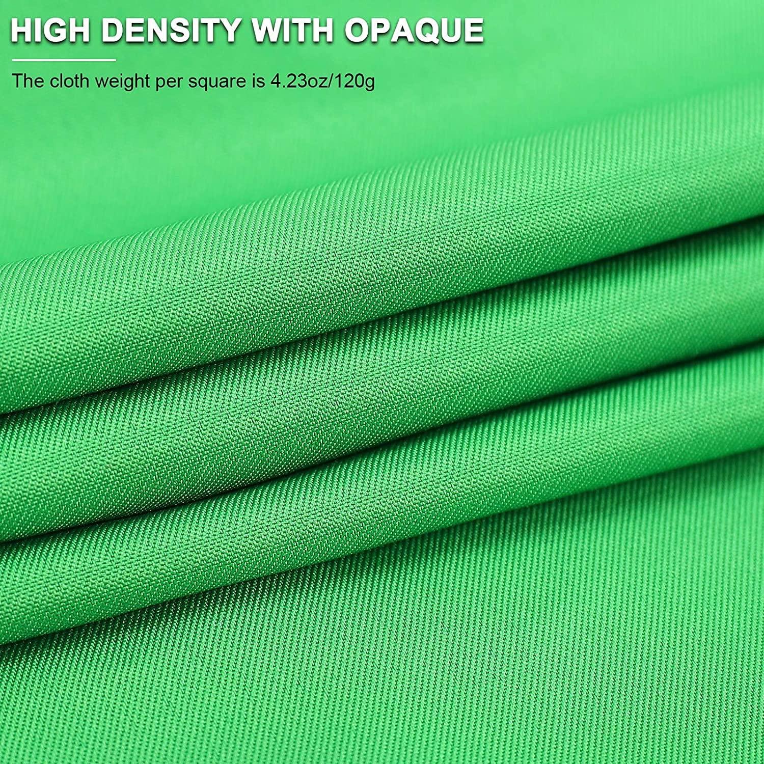 10x7 FT Green Screen Backdrop for Photography, Chromakey Virtual ...