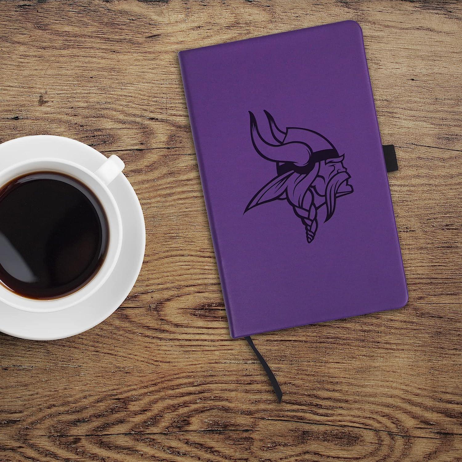 NFL Minnesota Vikings Laser-Engraved Color Notepad | 5.25 x 8.25 ...