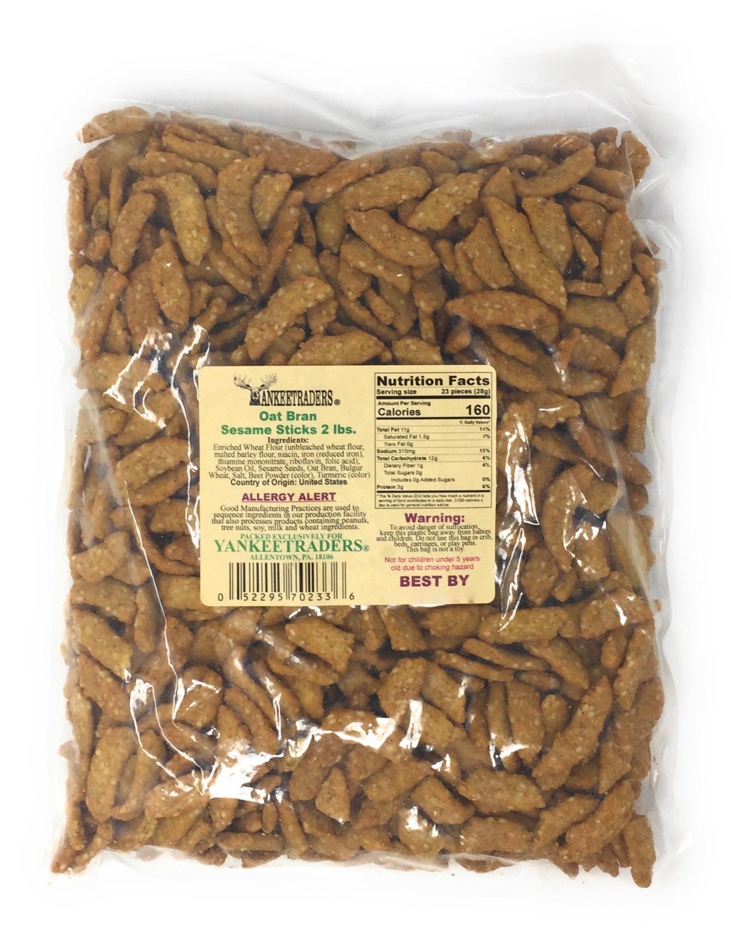 Yankee Traders Oat Bran Sesame Snack Sticks - 32 Oz. Bag | Buy Now with ...