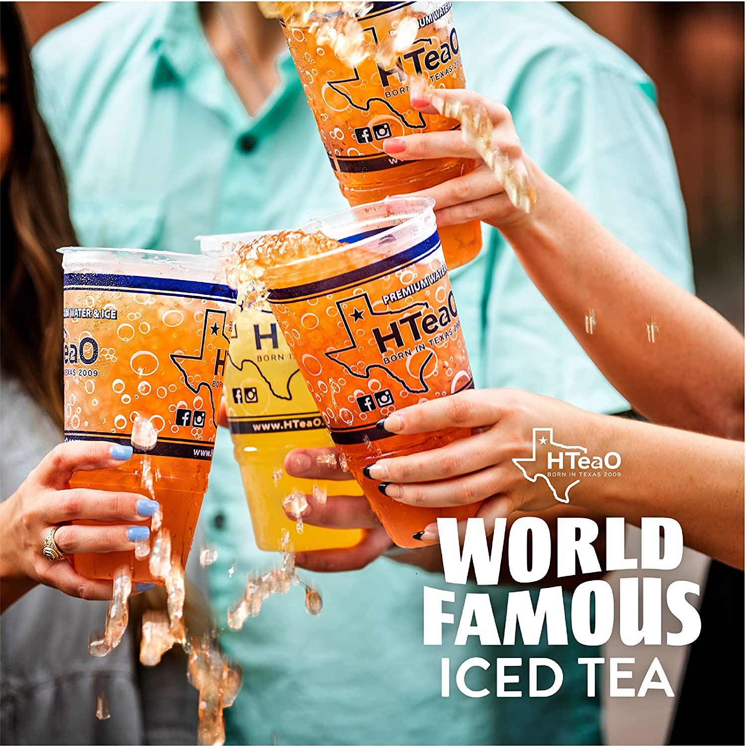 Homemade Georgia Peach Black Iced Tea Sachets - 4 Gallons, Pack of 8 ...