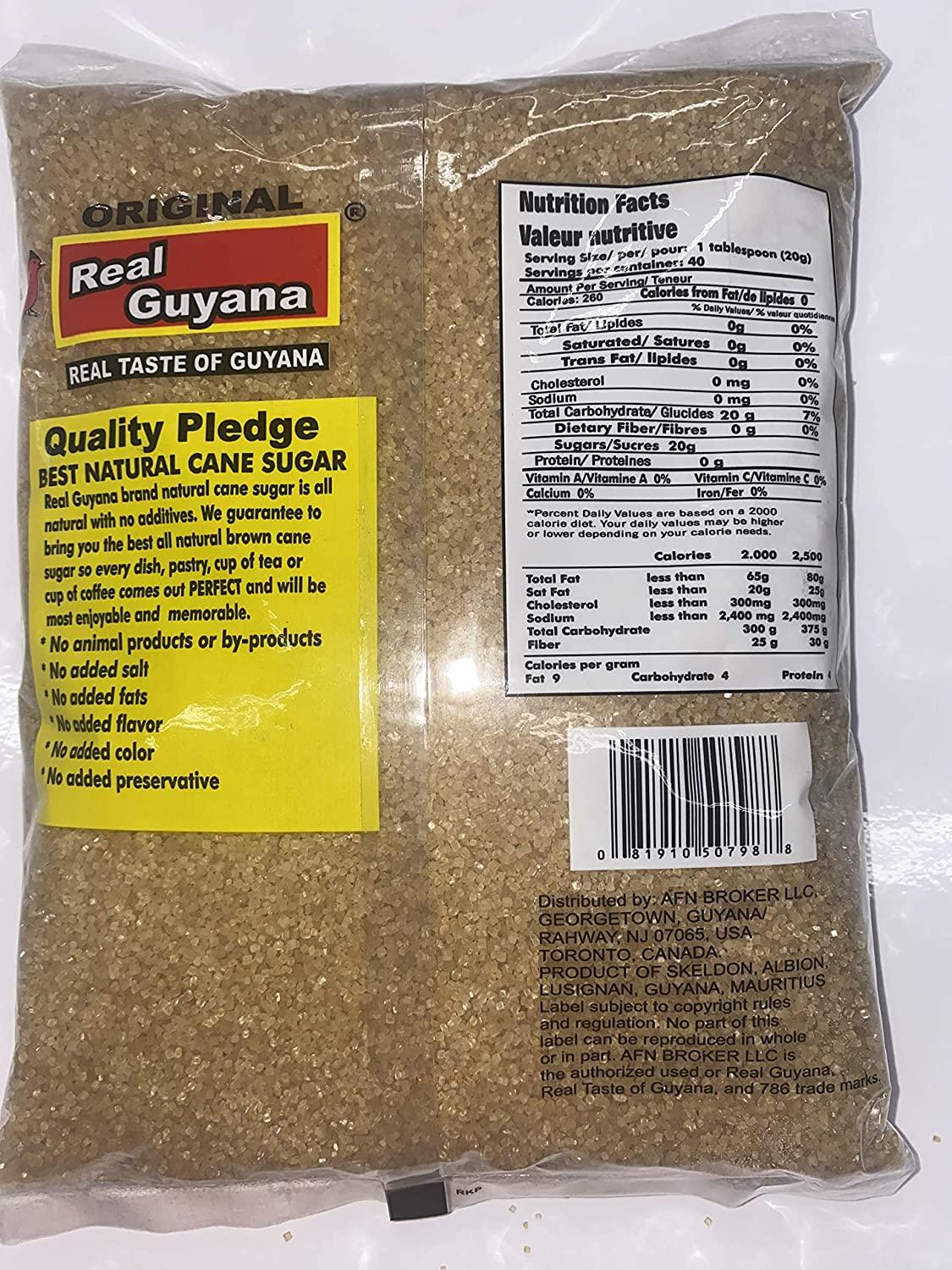 Real Guyana Cane Sugar