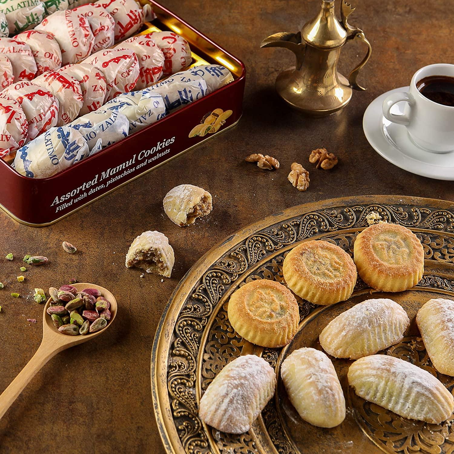 Zalatimo Sweets Shortbread Cookies Variety Pack | 100% All-Natural ...