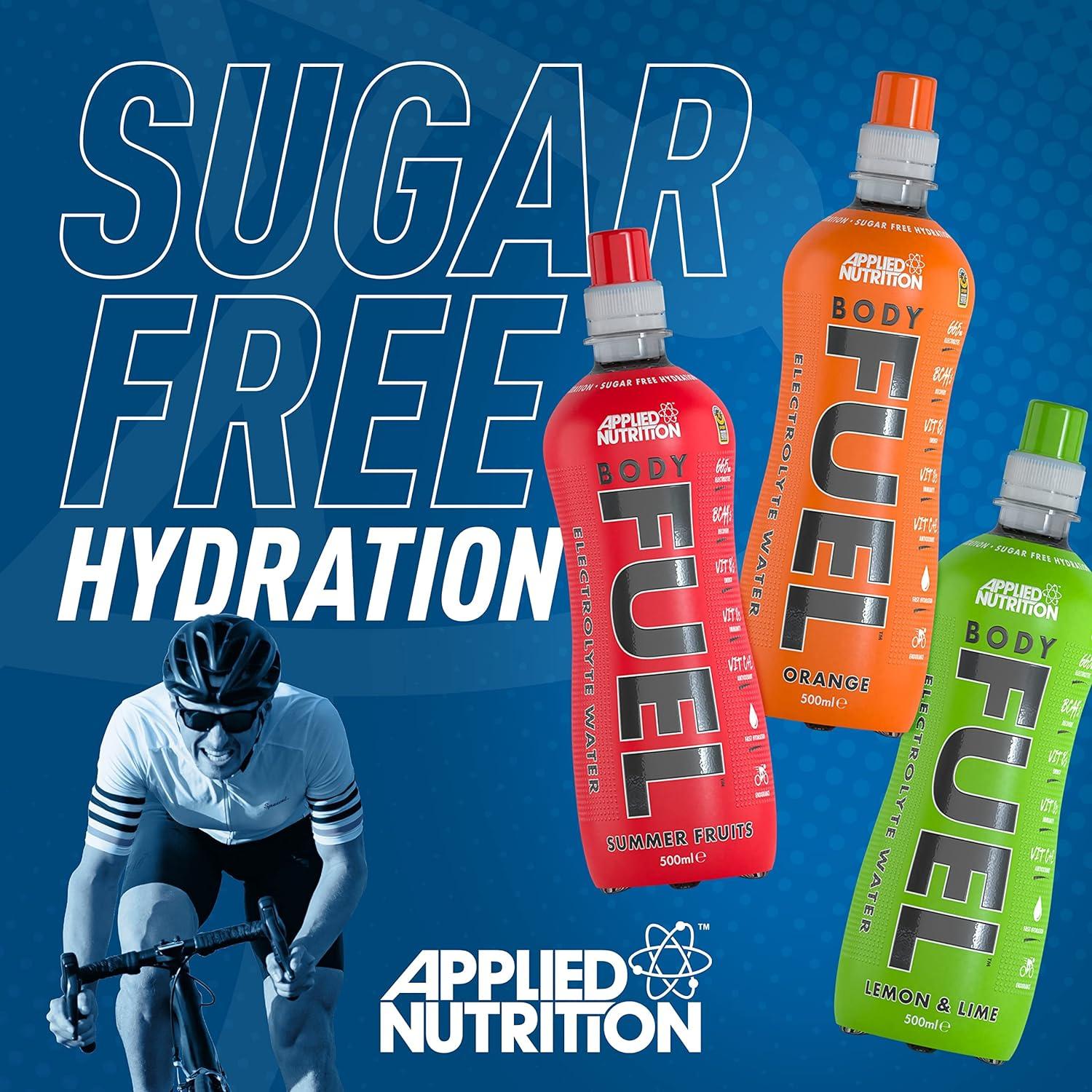 Applied Nutrition BodyFuel Electrolyte Water - Body Fuel Prime Drink ...