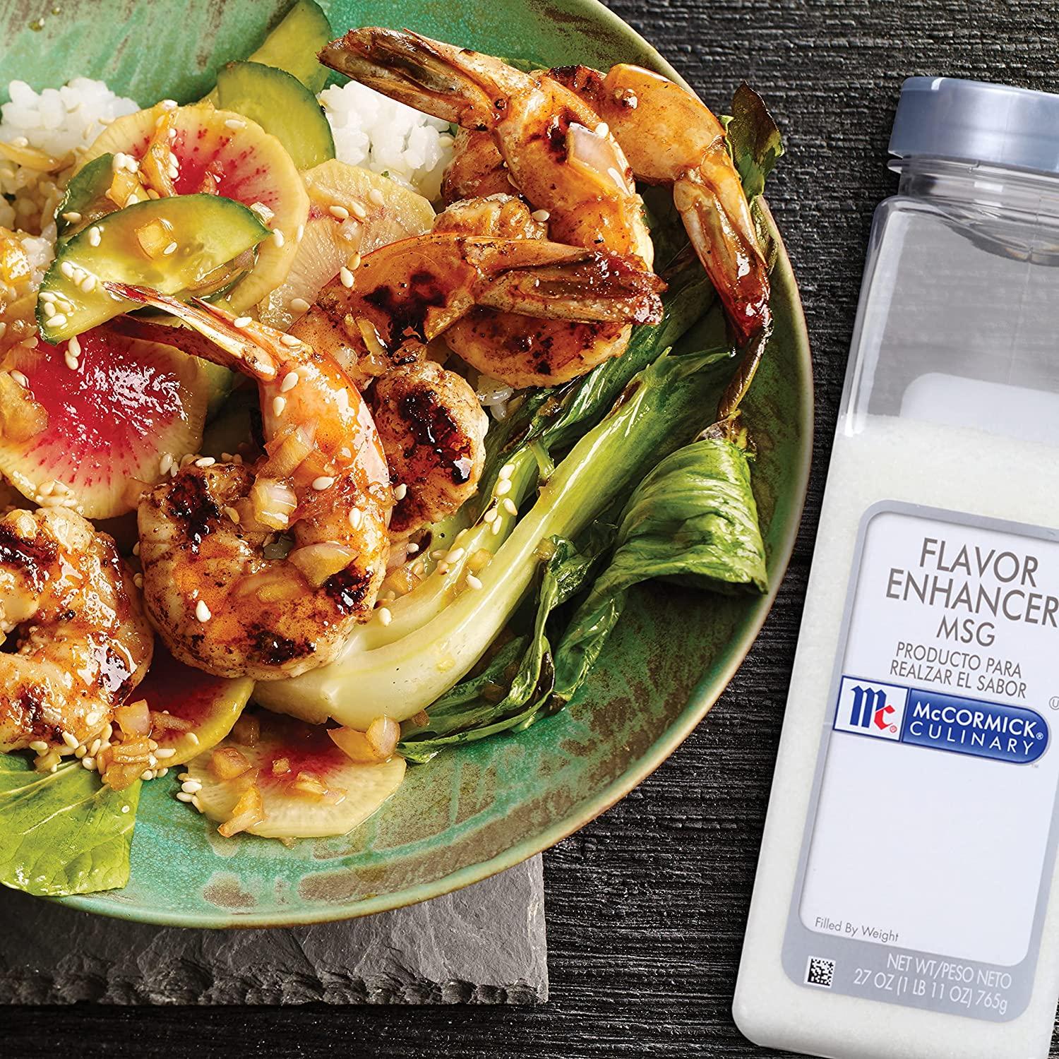 McCormick Culinary MSG Flavor Enhancer 27 oz - Enhance Beef, Poultry ...