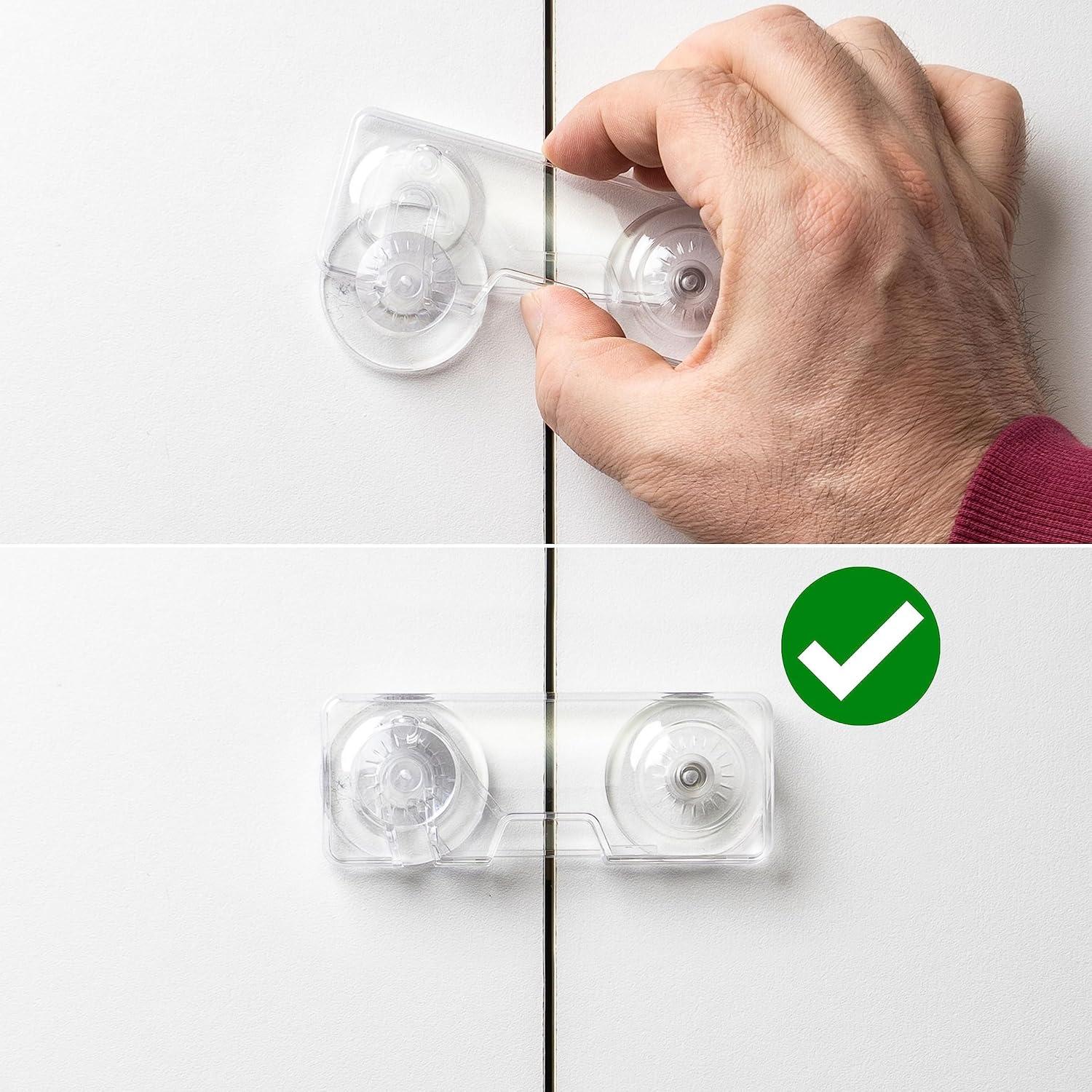 Universal Child Locking System - 6 Transparent Safety Locks for ...