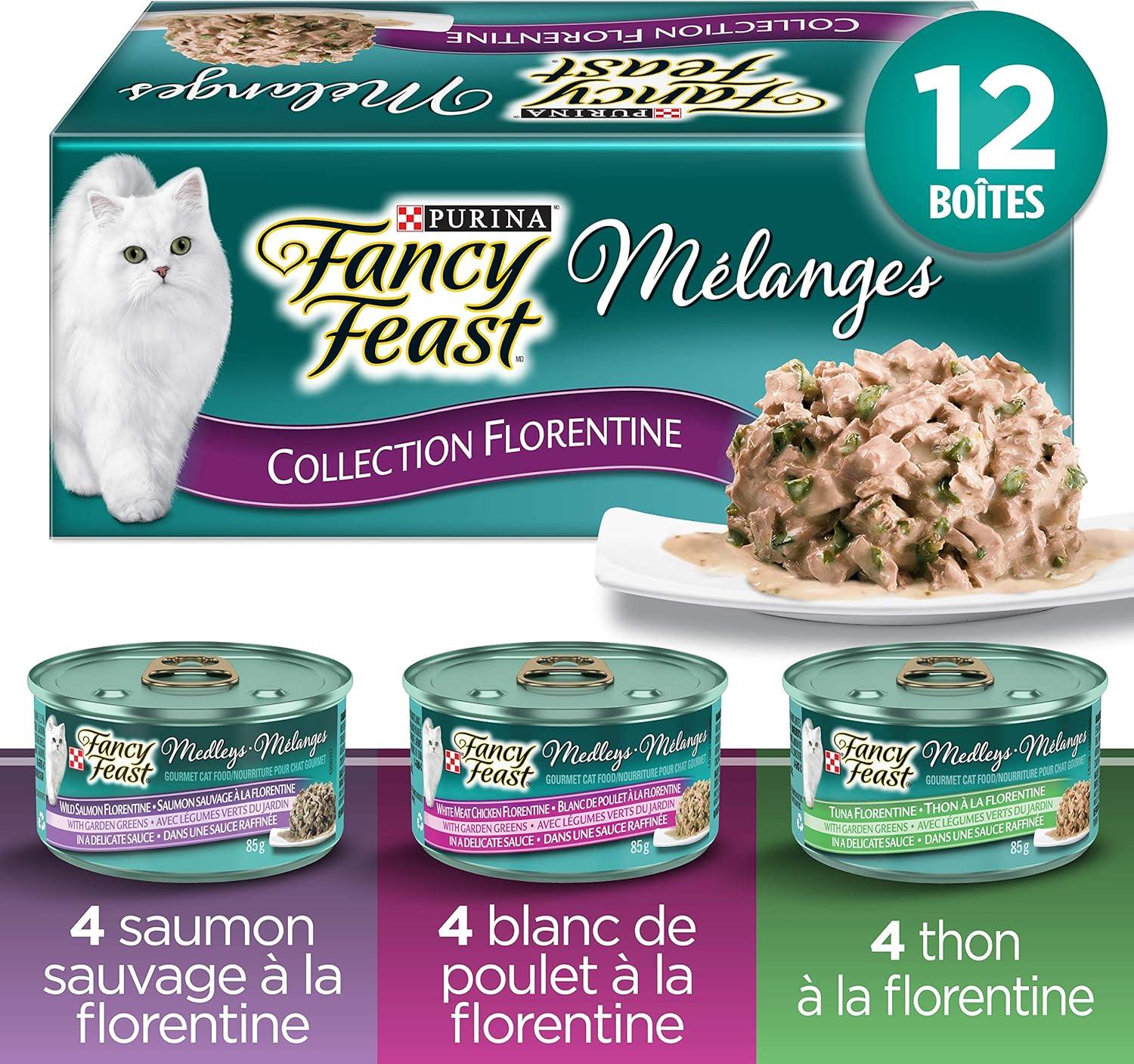 Fancy Feast Wet Cat Food Variety Pack - Chicken Feast (24 Pack ...