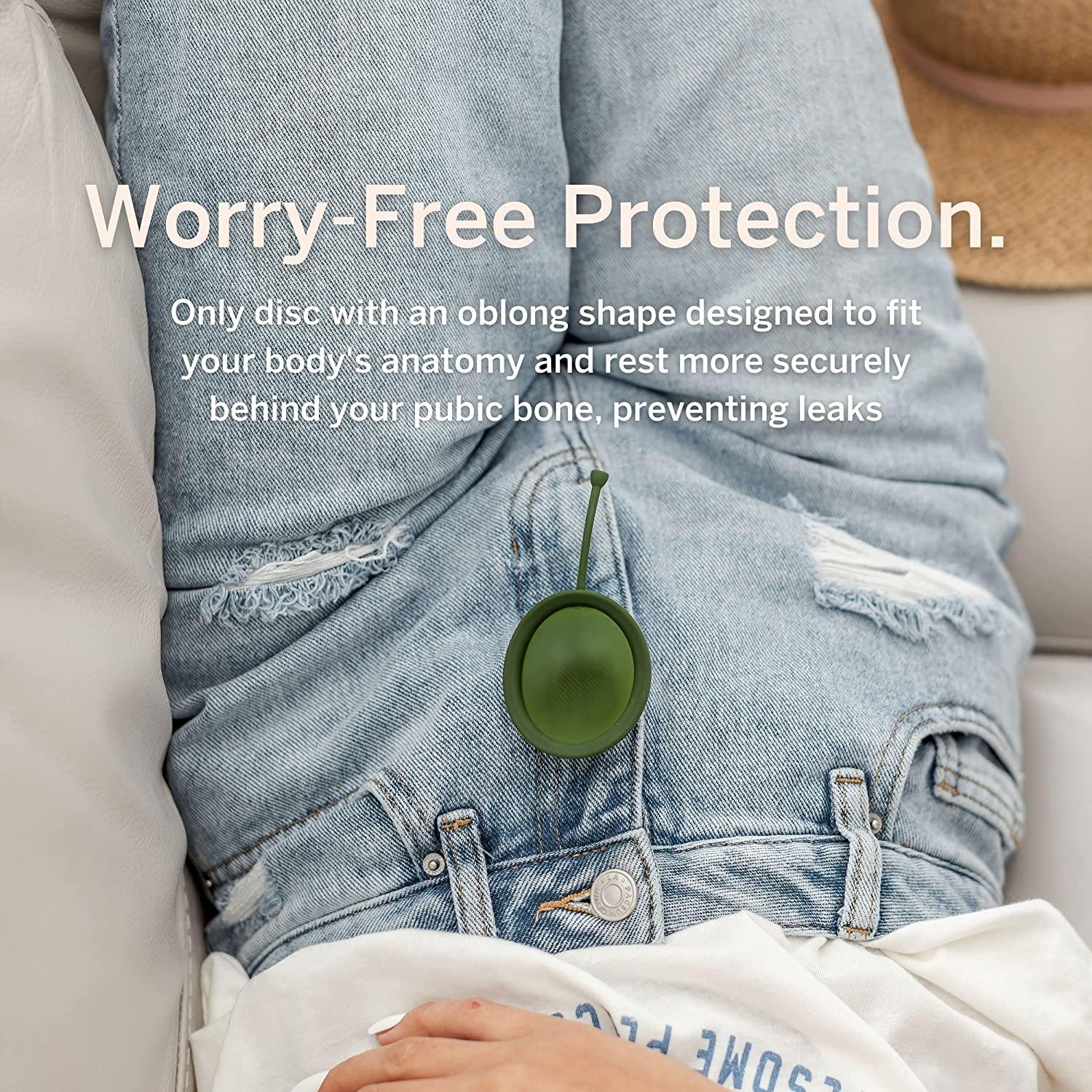 Pixie Menstrual Disc - Removable Stem - Soft & Reusable Silicone - 12 ...