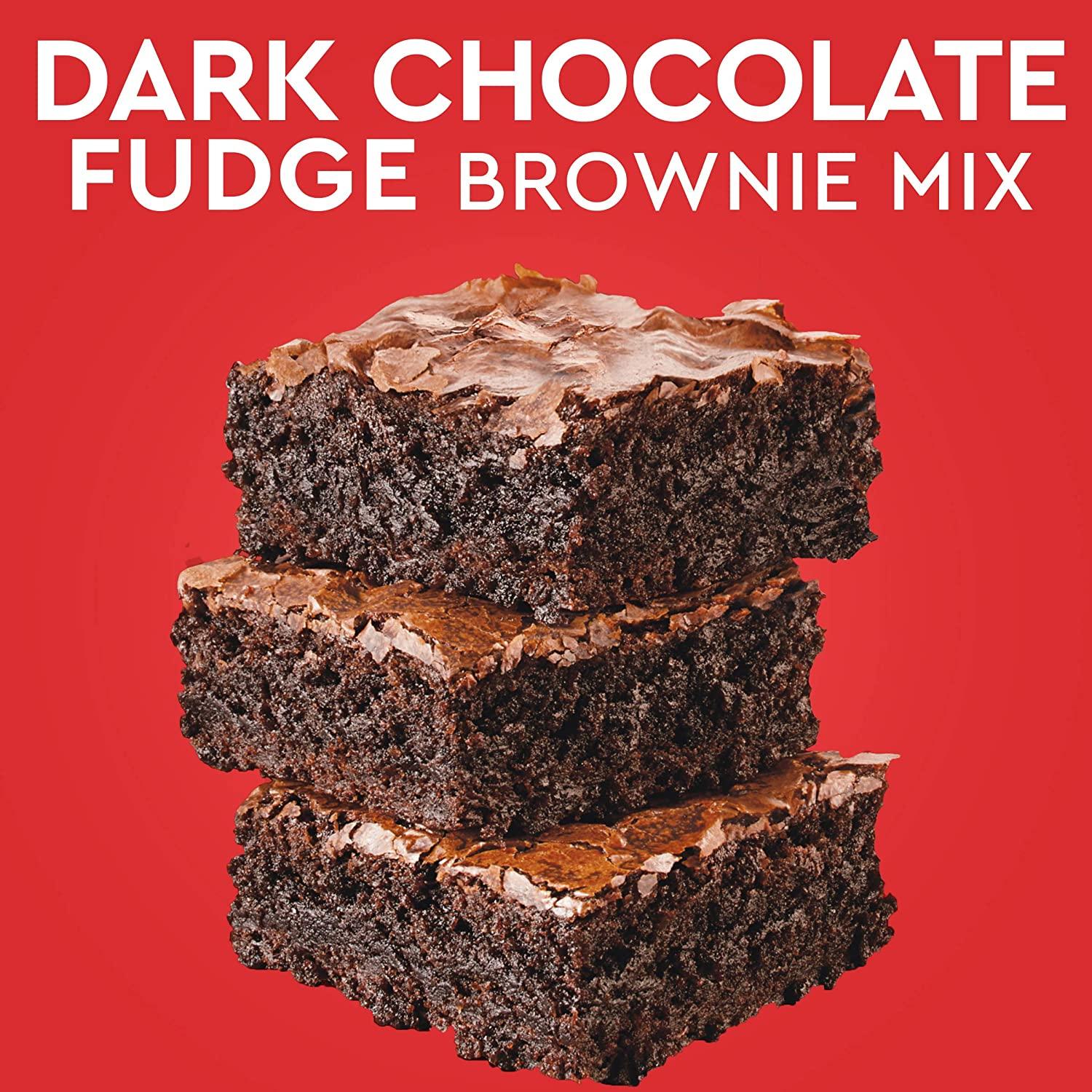 Duncan Hines Dark Chocolate Fudge Brownie Mix 18.2 Oz (Pack of 6) | Buy ...